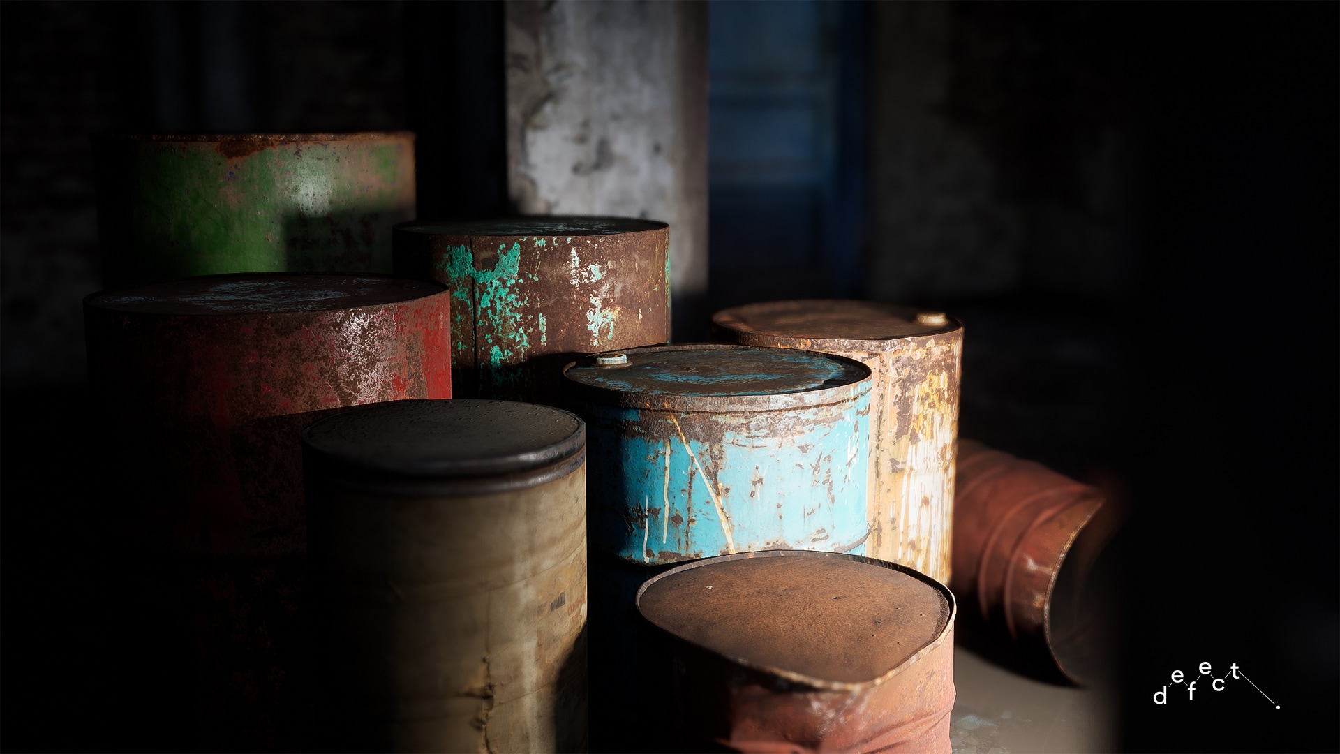 Rusty Barrels Vol.1 in Props - UE Marketplace