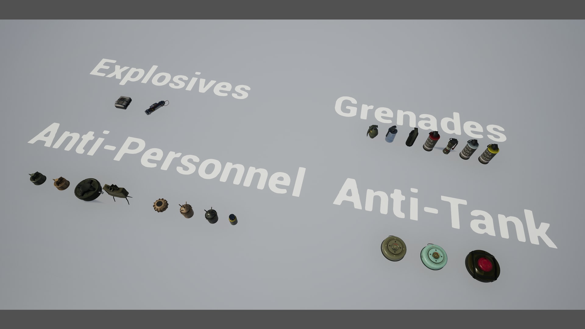 Explosives Volume One, 카테고리 소품 - UE 마켓플레이스