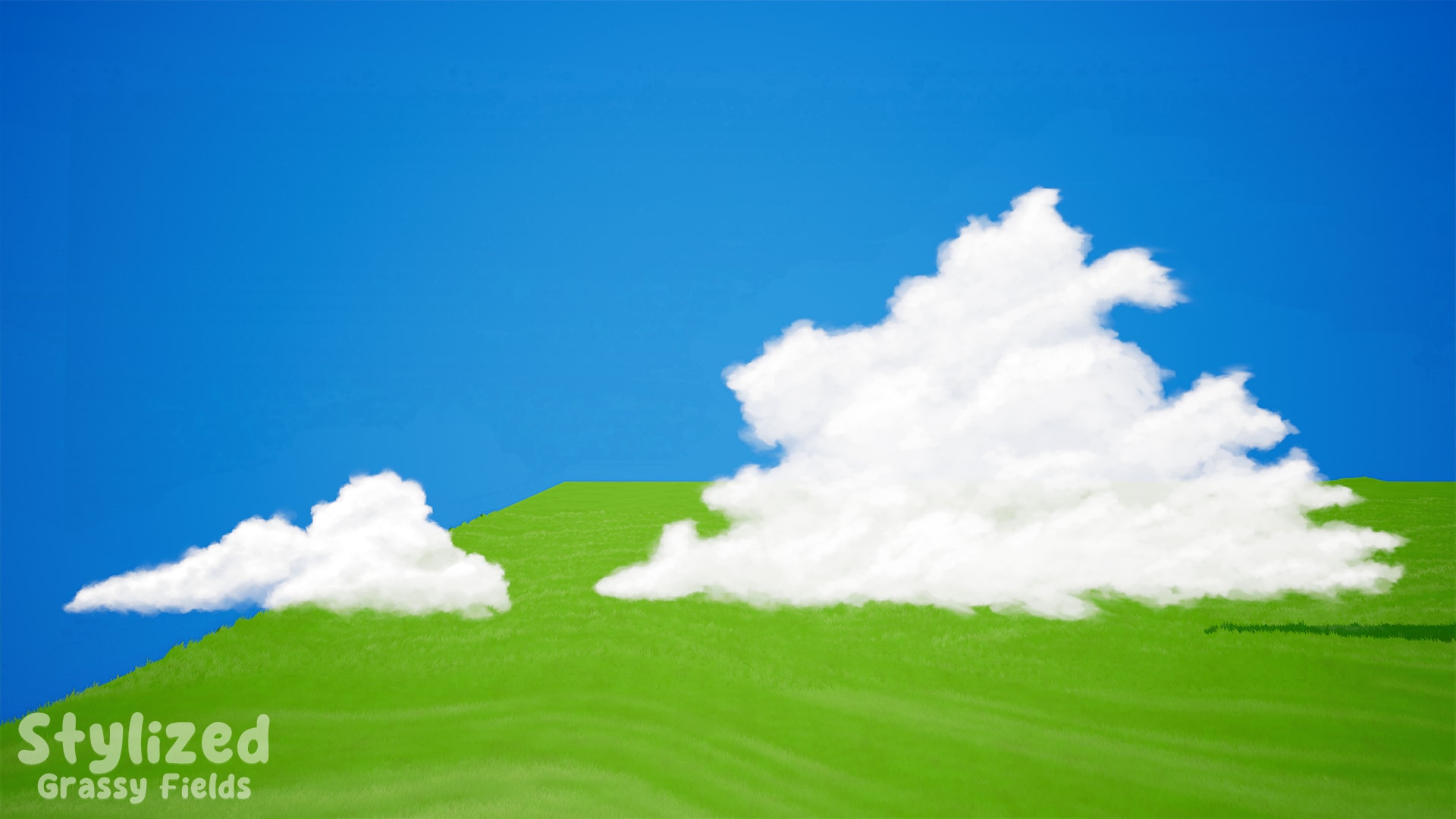 Stylized Grassy Fields Environment in Environments - UE Marketplace