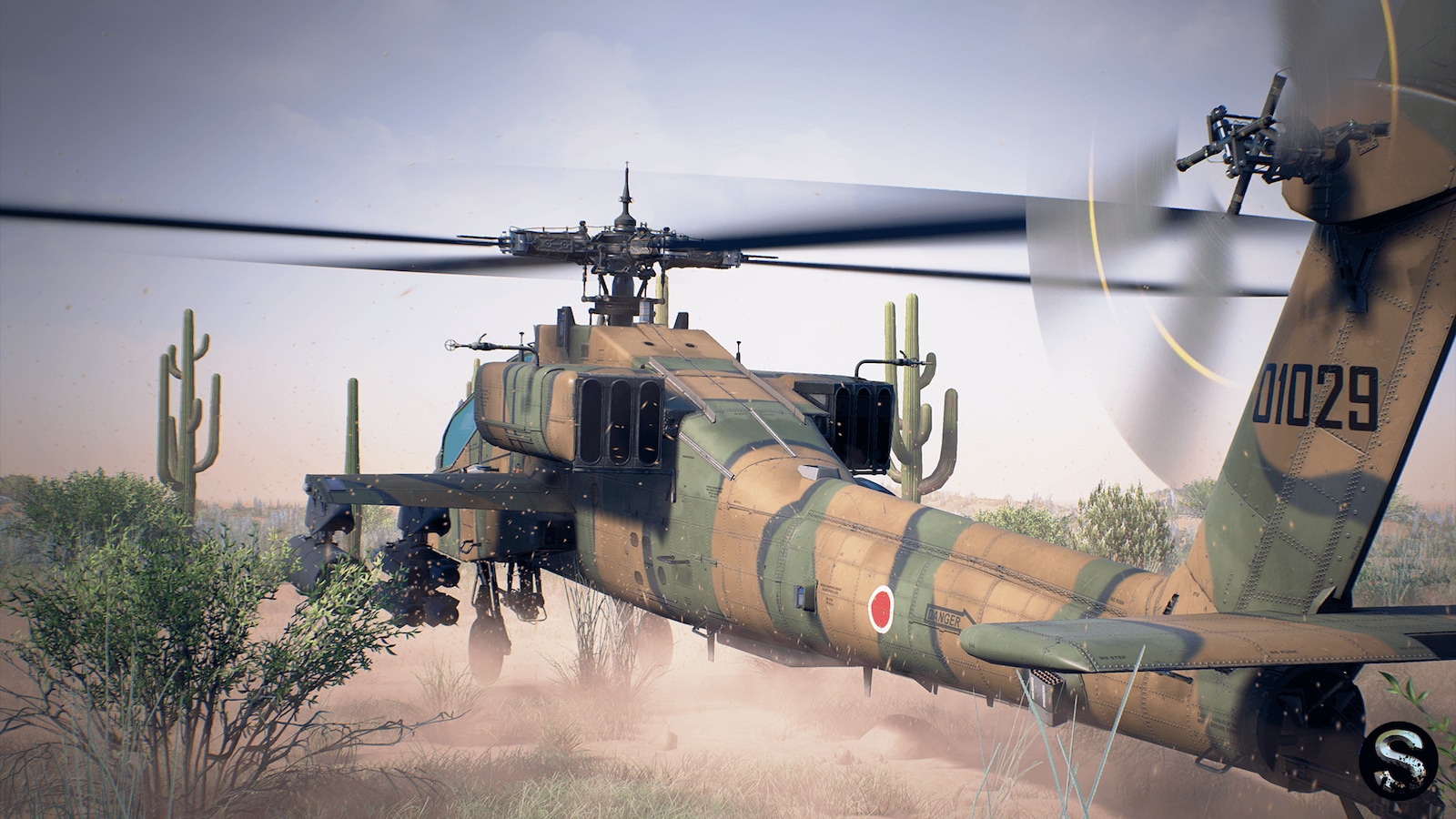 Attack Helicopter in Props - UE Marketplace