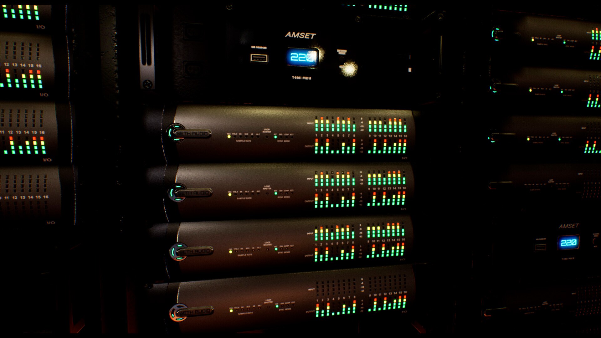 Audio Rack Equipment in Props - UE Marketplace