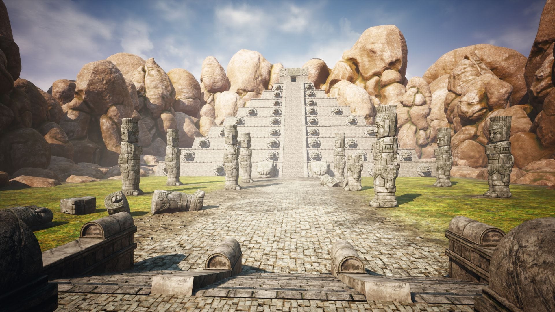 Lost Temple of the Aztecs in Environments - UE Marketplace