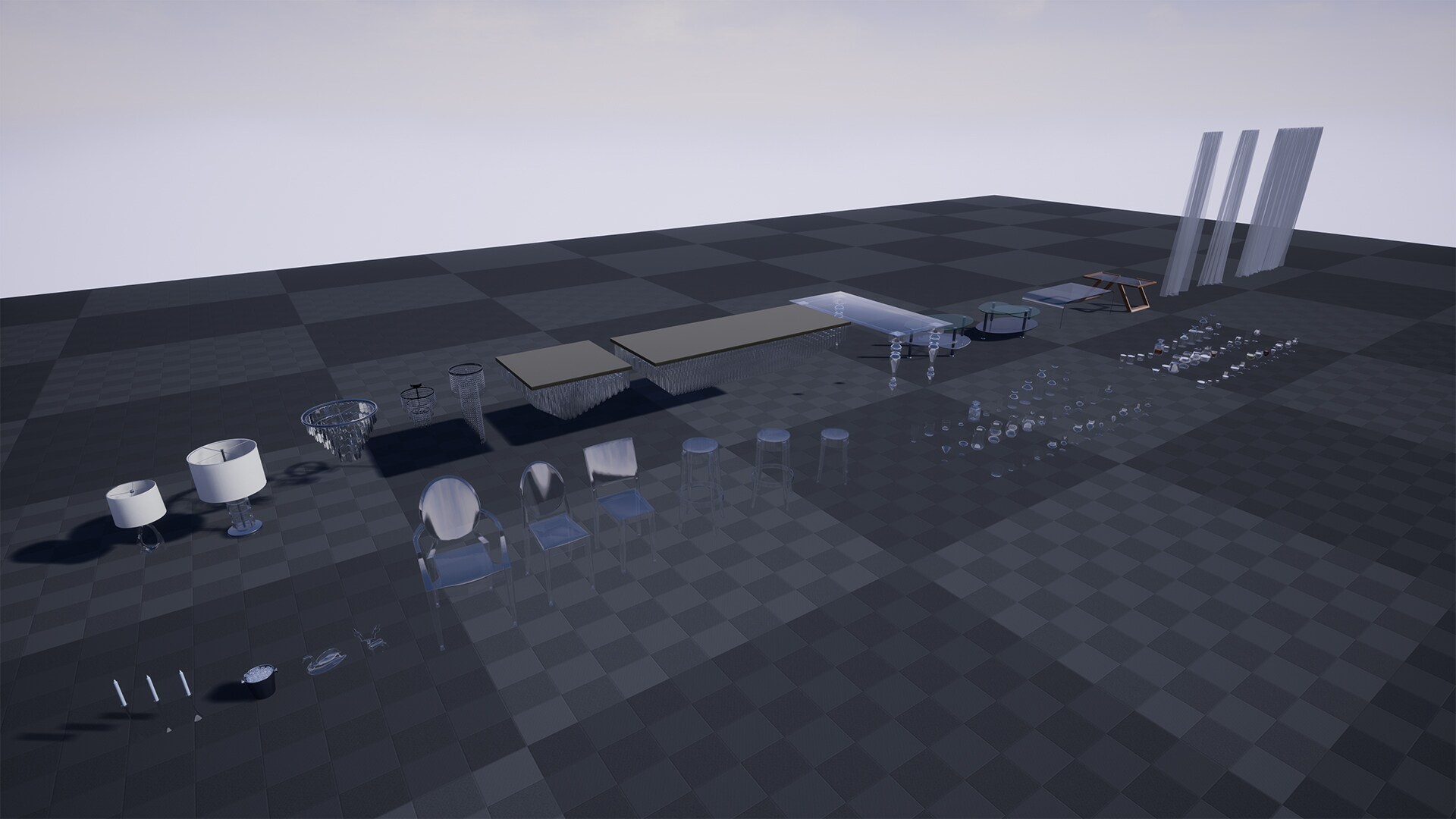 Translucent Pack in Architectural Visualization - UE Marketplace