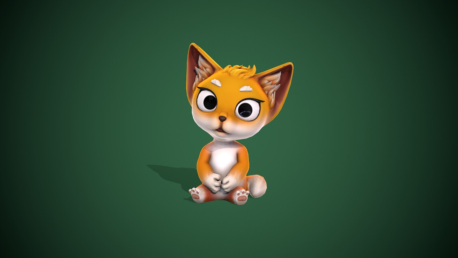 在角色创建的Brave Cat - 虚幻引擎商城