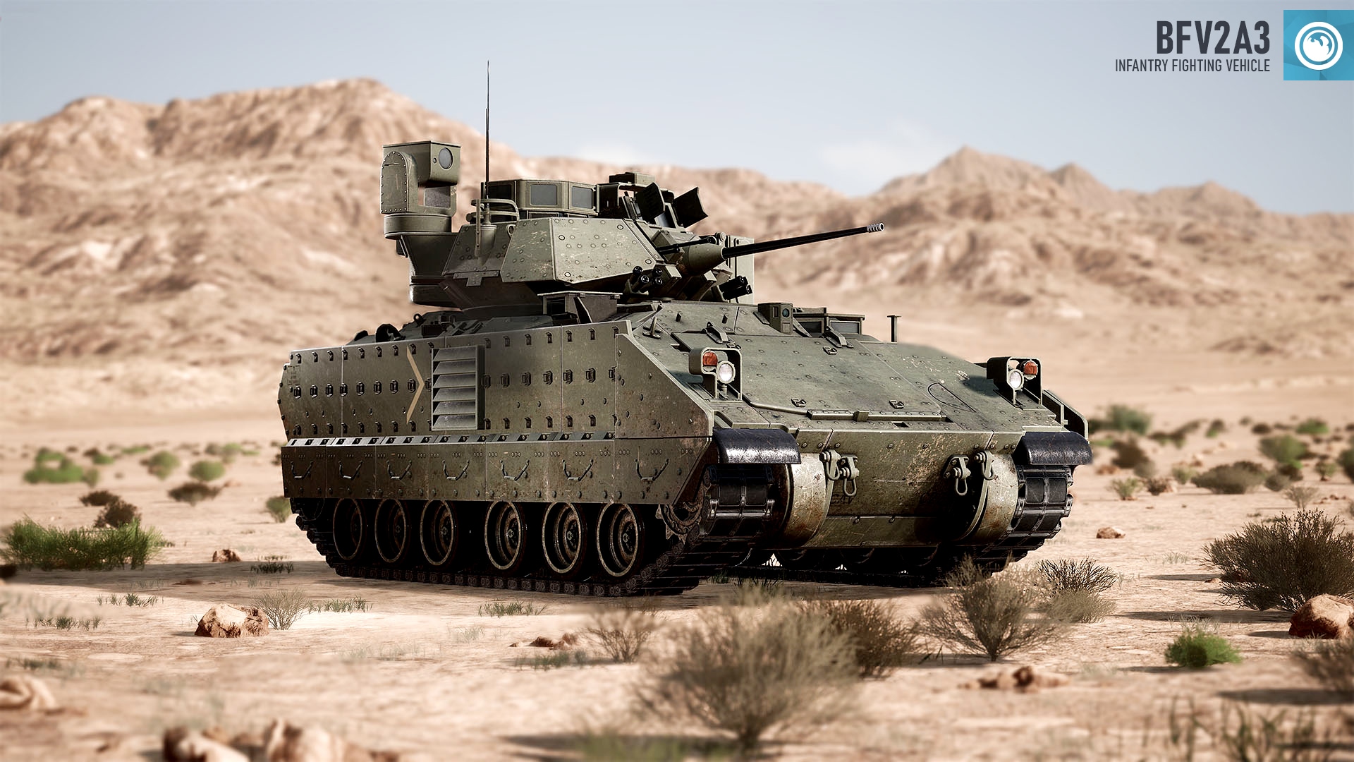 BFV2A3 Infantry Fighting Vehicle Project in Blueprints - UE Marketplace