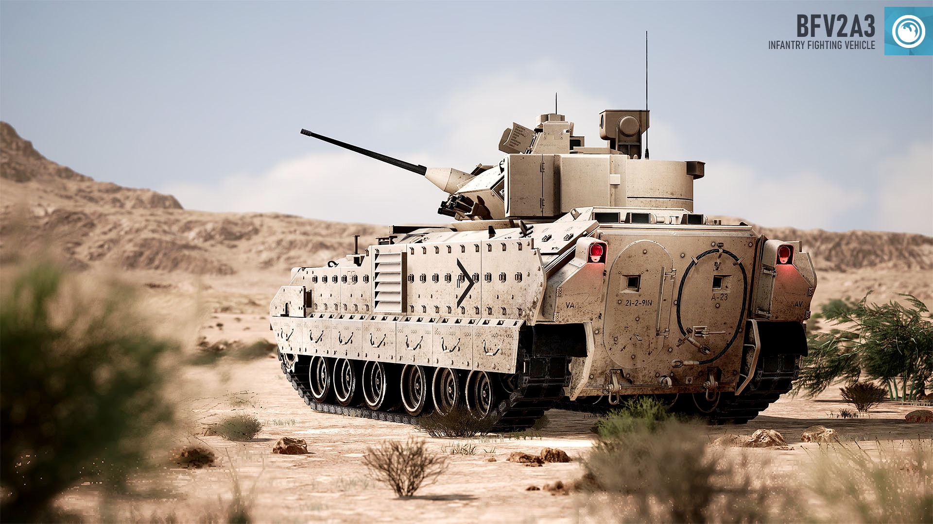 BFV2A3 Infantry Fighting Vehicle Project in Blueprints - UE Marketplace