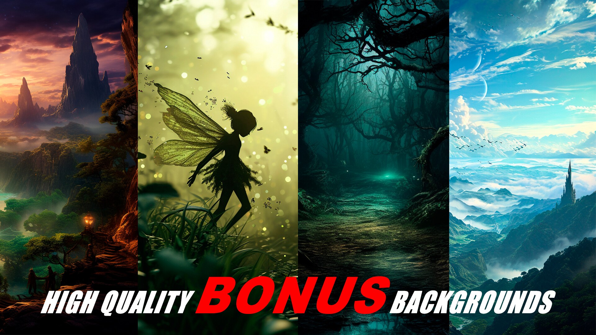 200+ Elves Avatar Icons BIG PACK：2Dアセット - UE マーケットプレイス