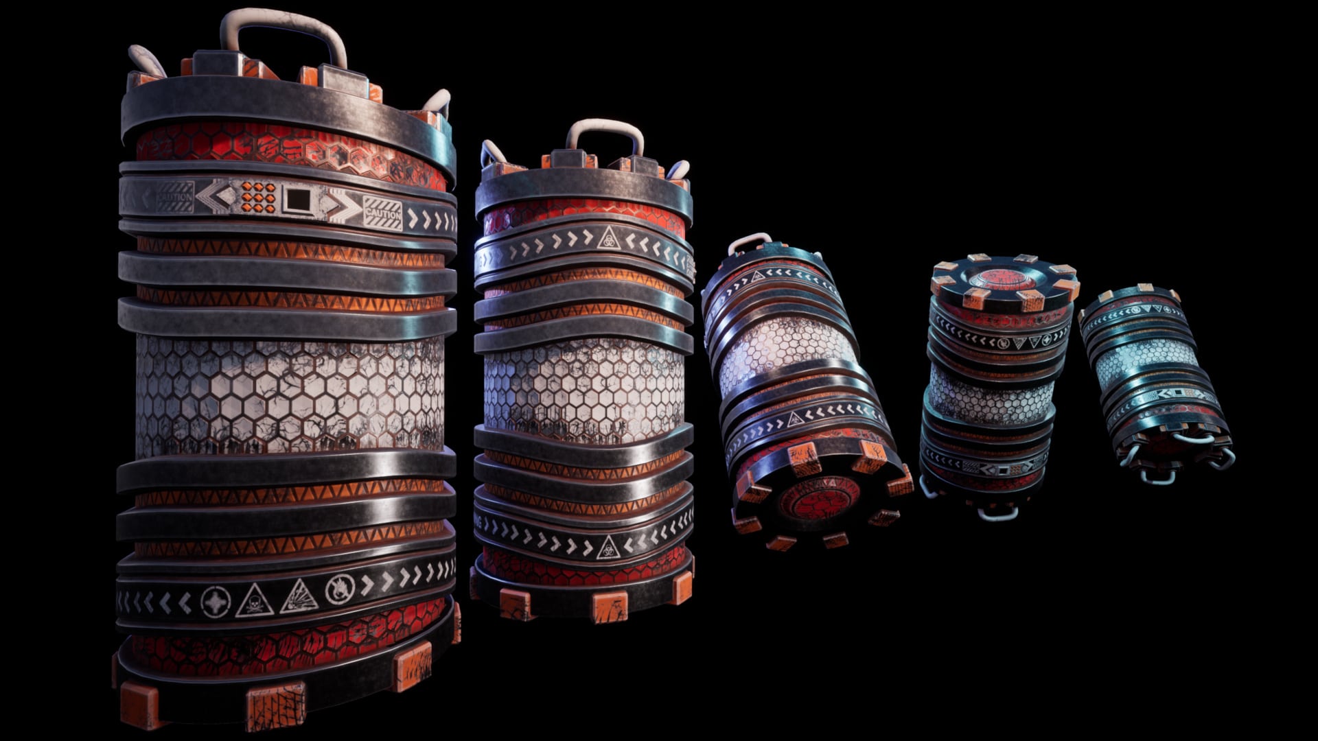 Barrel Prop Pack - Static Mesh Set - Environment Assets in Props - UE ...