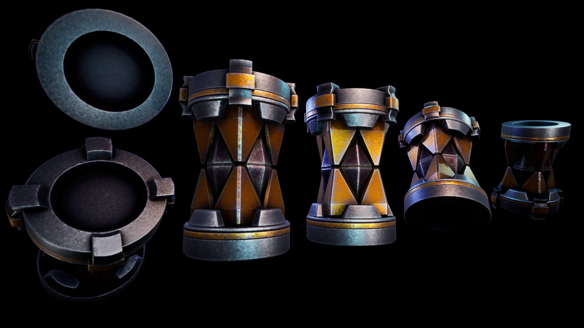 Barrel Prop Pack - Static Mesh Set - Environment Assets in Props - UE ...