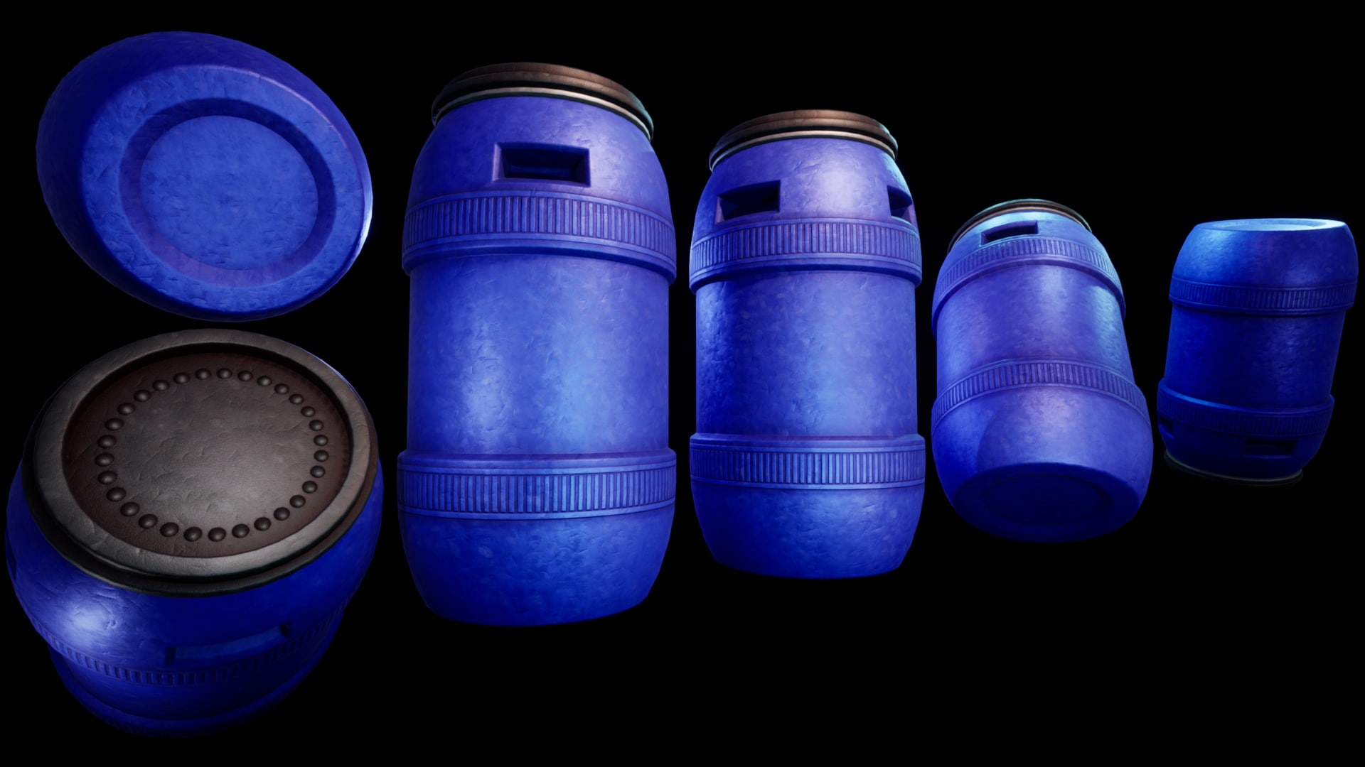 Barrel Prop Pack - Static Mesh Set - Environment Assets in Props - UE ...