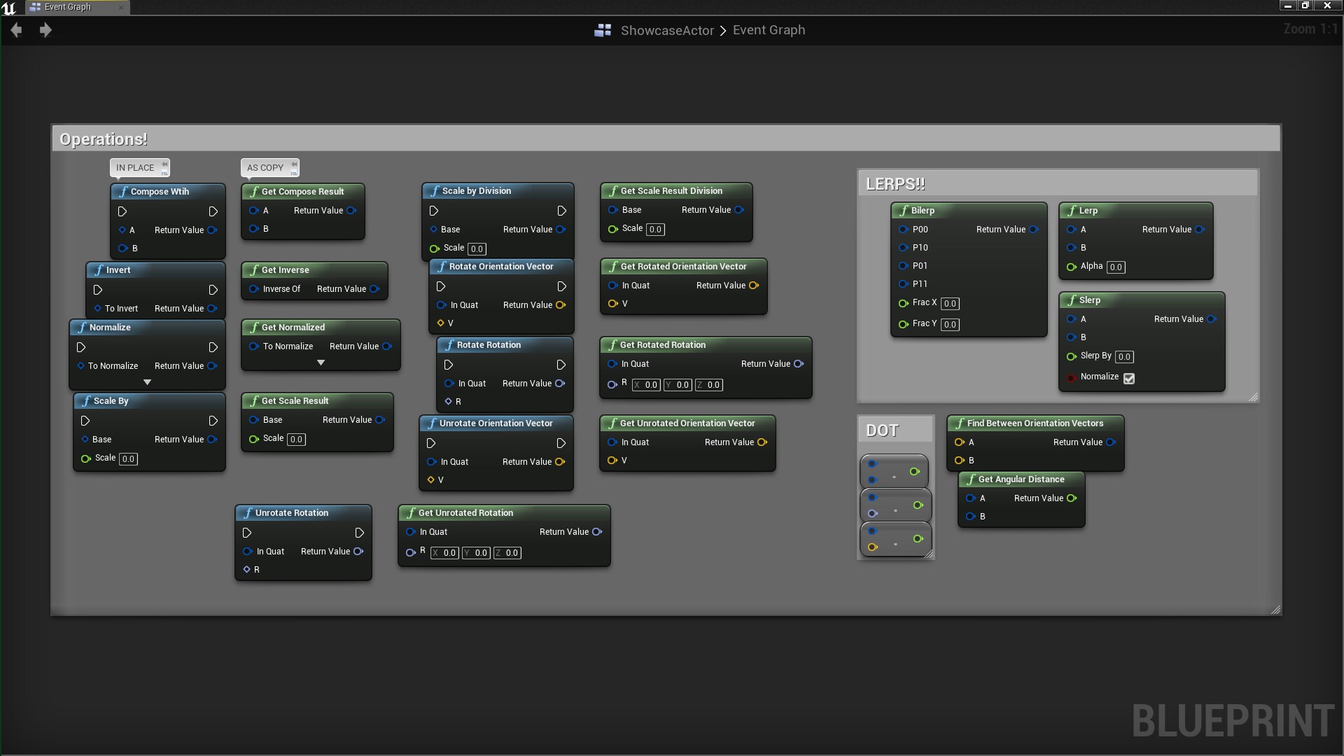 Blueprint Quaternion Library in Code Plugins - UE Marketplace