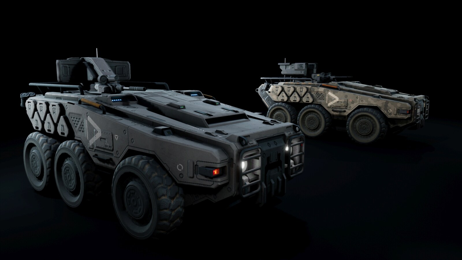 SciFi Military APC in Props - UE Marketplace