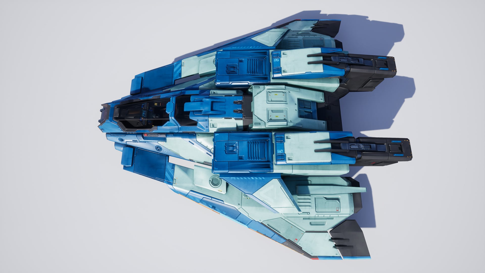 Spaceship Fighter GR2 in Props - UE Marketplace