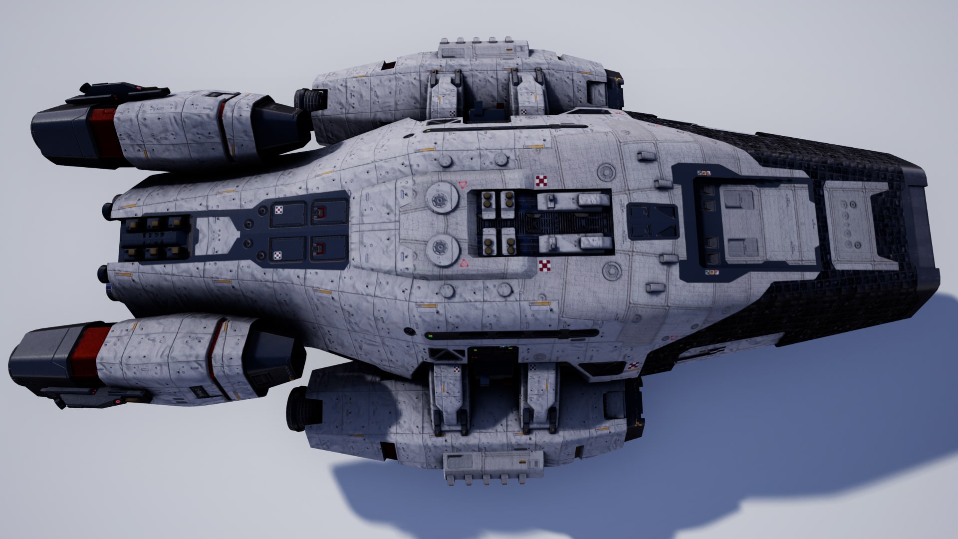 Spaceship Colony Cruiser in Props - UE Marketplace