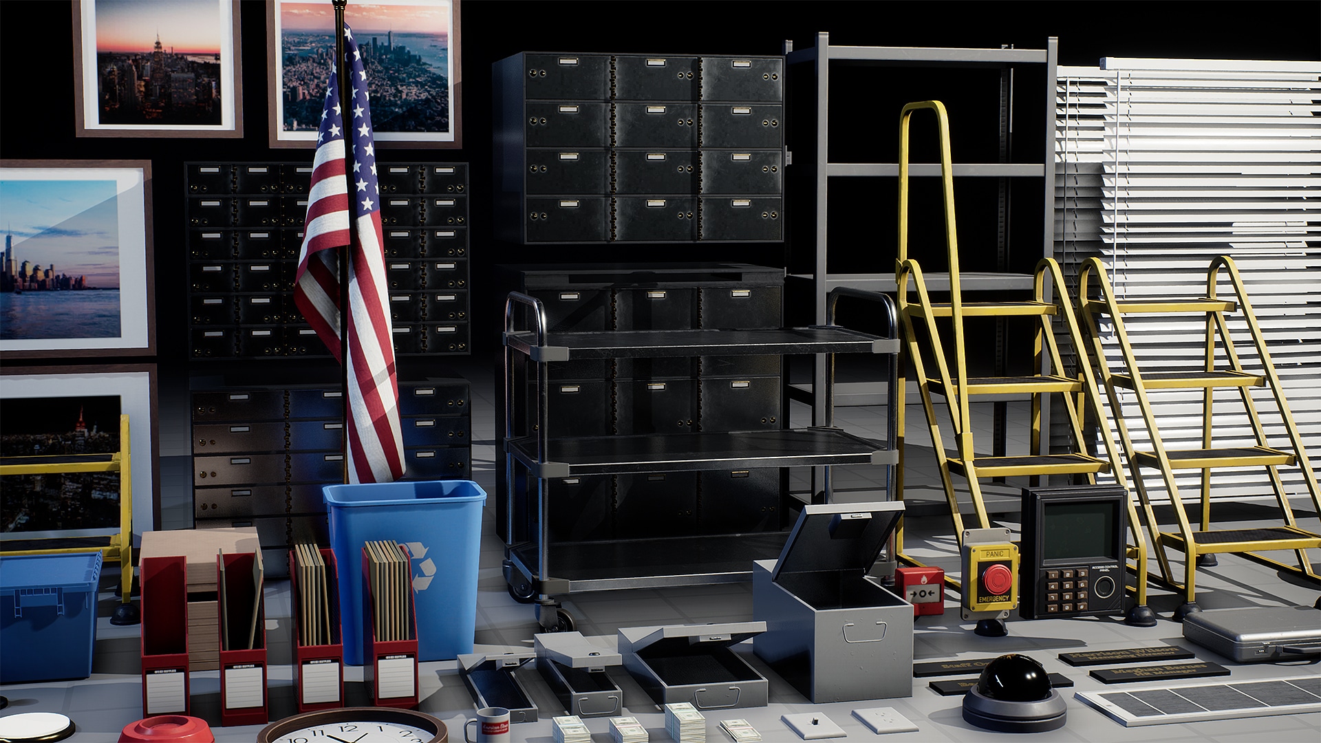 Bank Vault Props - Volume One in Props - UE Marketplace