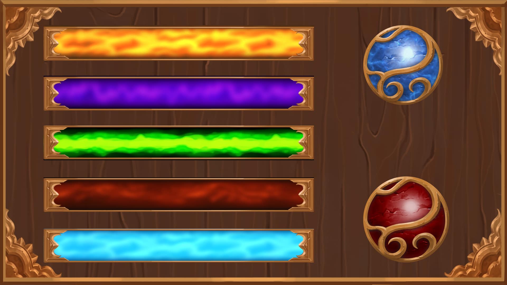 Fantasy RPG GUI in 2D Assets - UE Marketplace