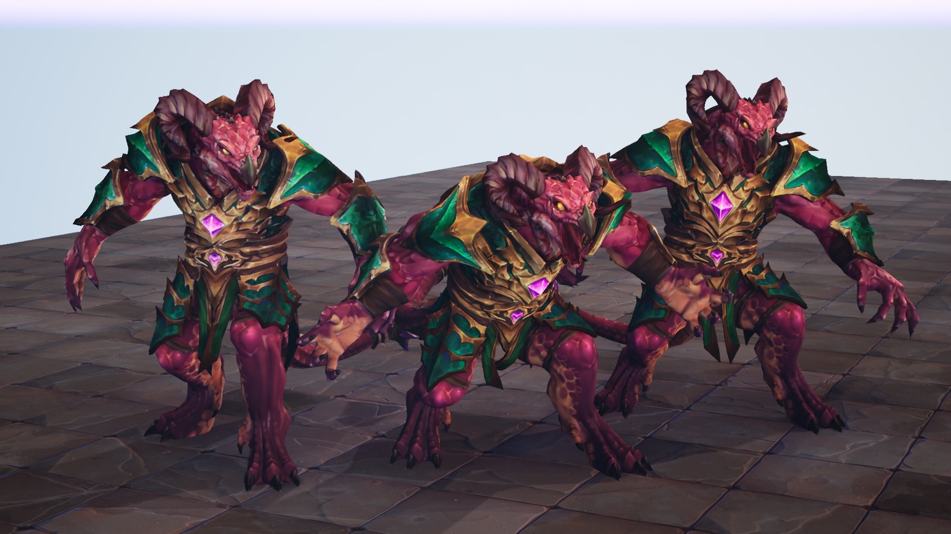 Stylized Fantasy Dragon Brute in Characters - UE Marketplace