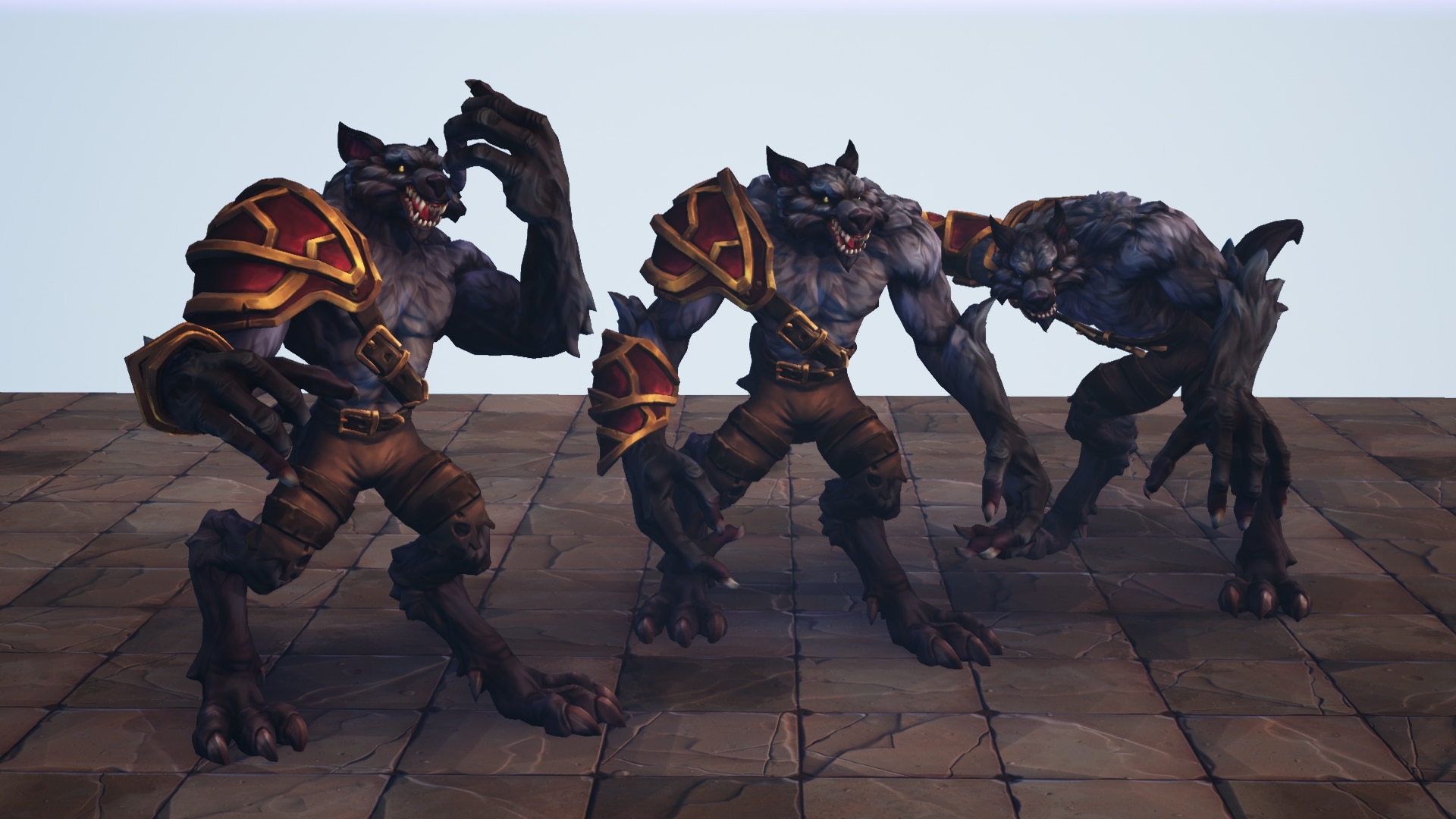 Stylized Fantasy Werewolf in Characters - UE Marketplace