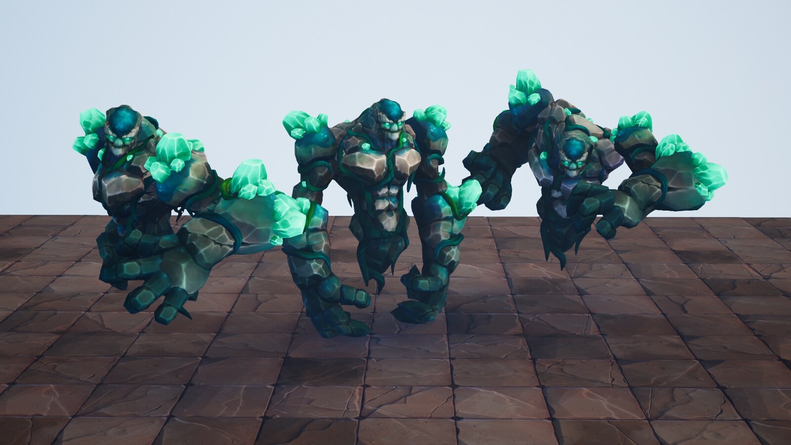 Stylized Fantasy Crystal Elemental in Characters - UE Marketplace