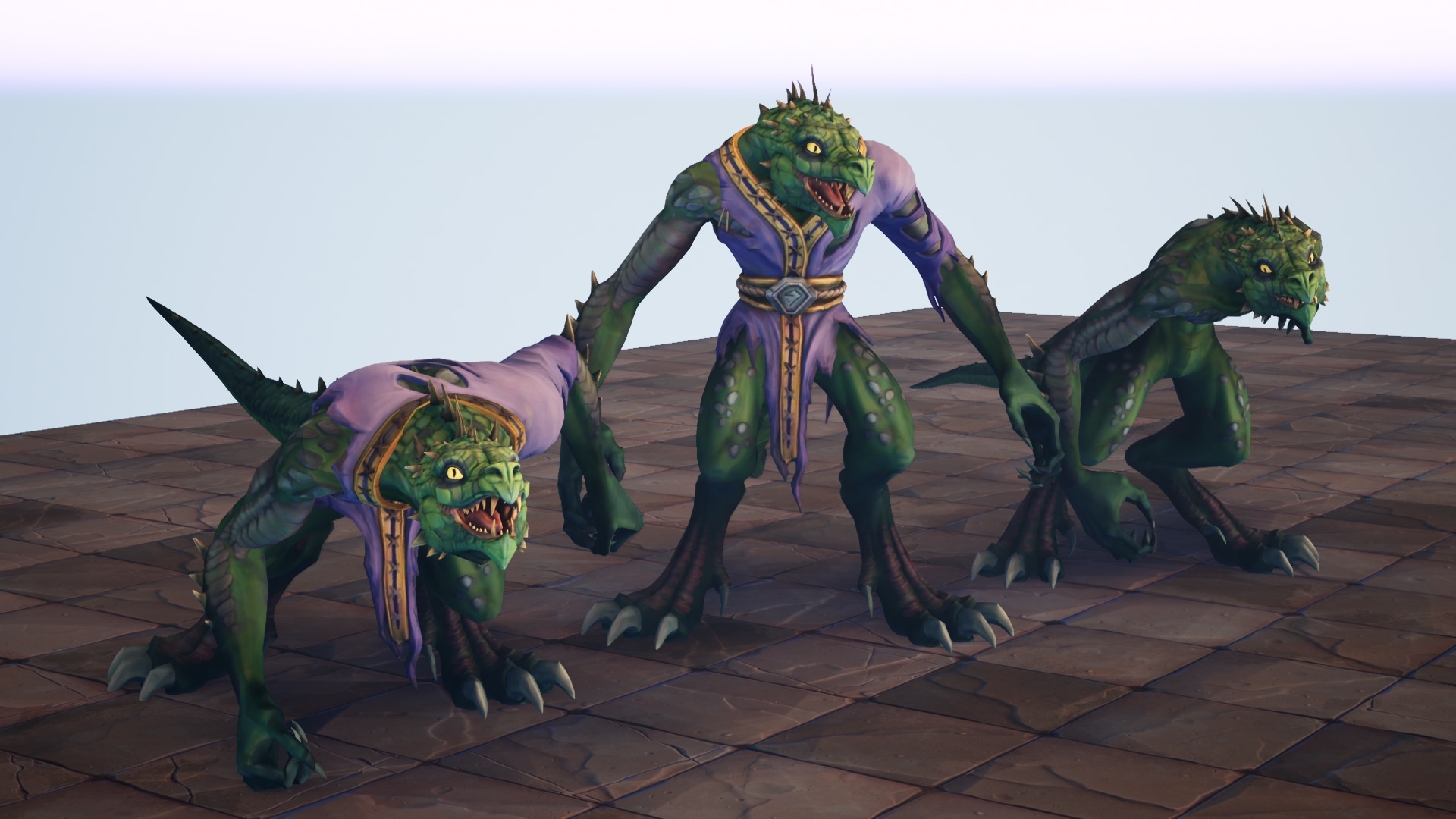 Modular Stylized Fantasy Lizard in Characters - UE Marketplace