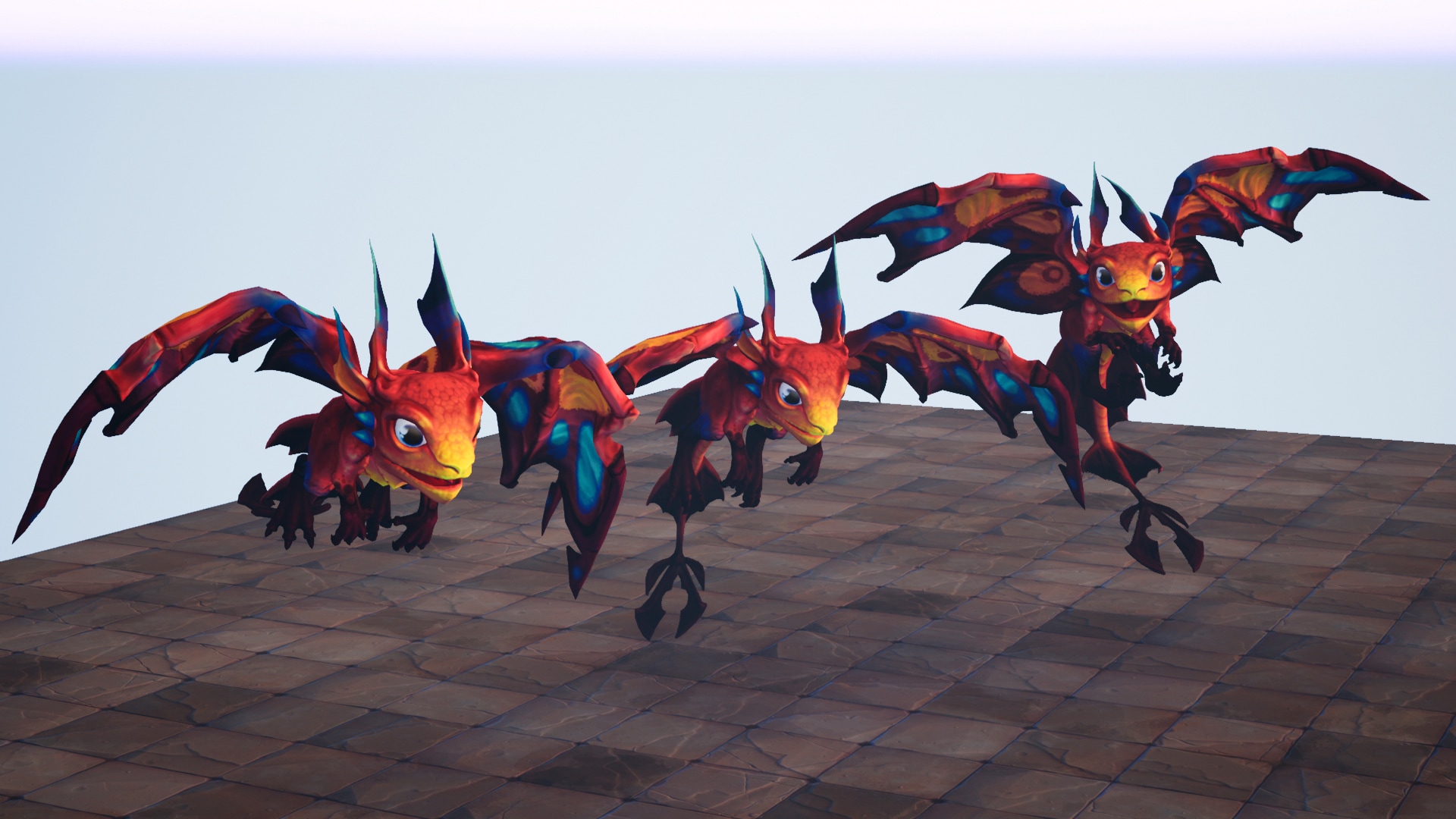 Stylized Forest Drake in Characters - UE Marketplace