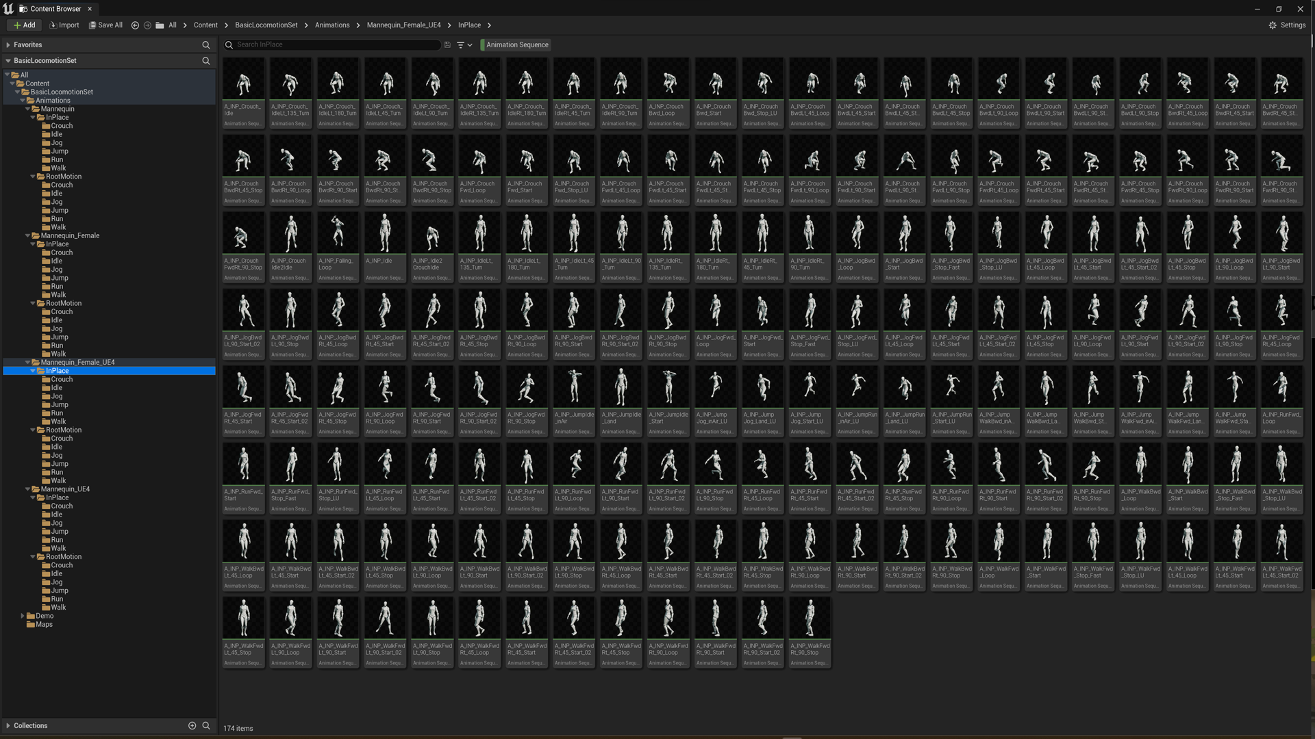 Basic Locomotion Set