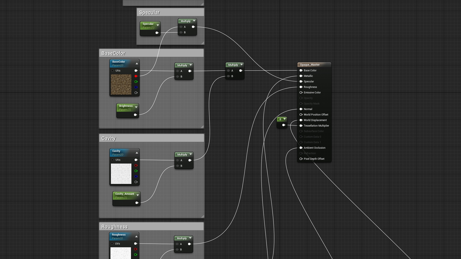 Opaque and Foliage Material Presets in Materials - UE Marketplace