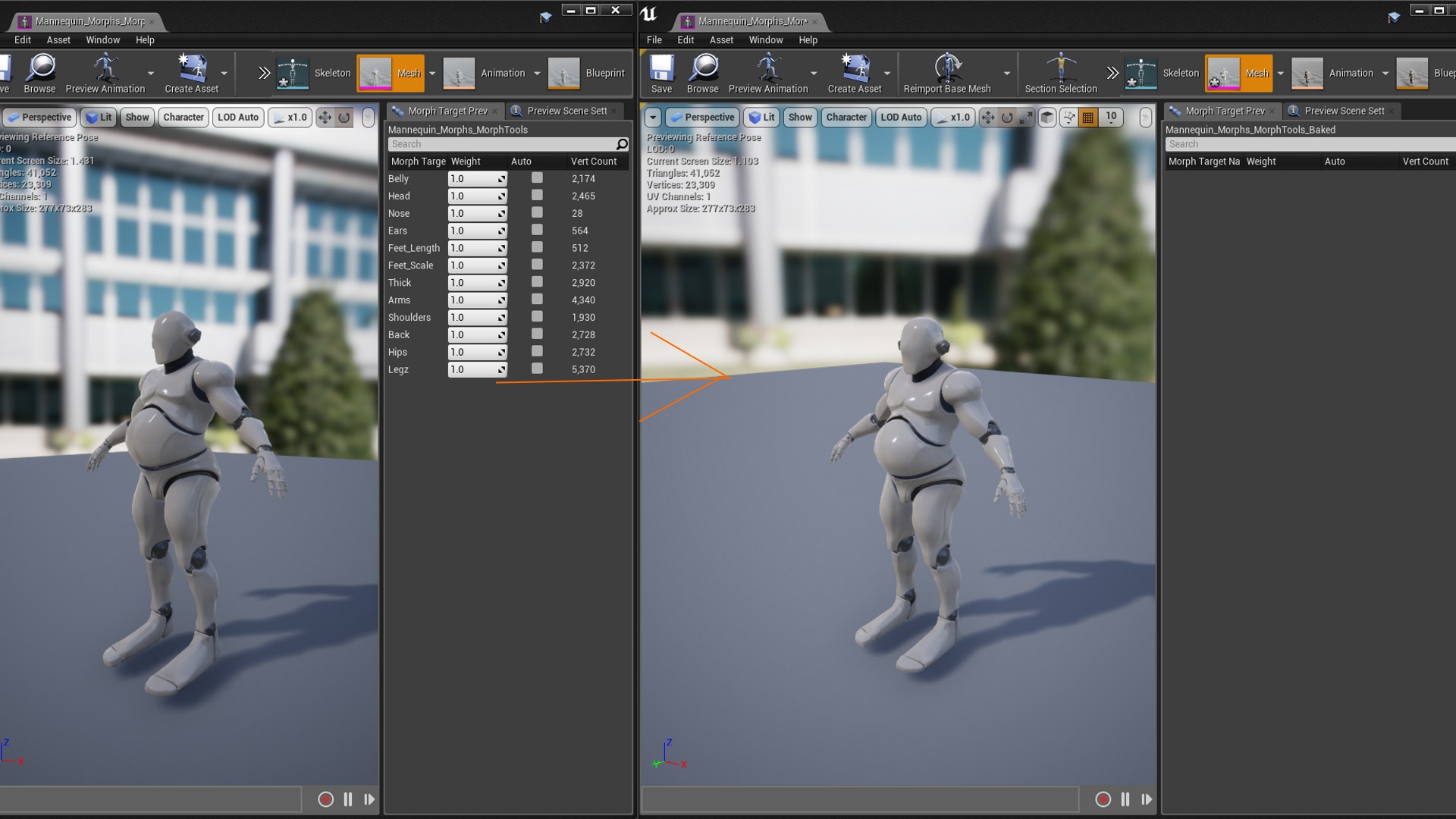 Morph Tools Plugin：コードプラグイン - UE マーケットプレイス