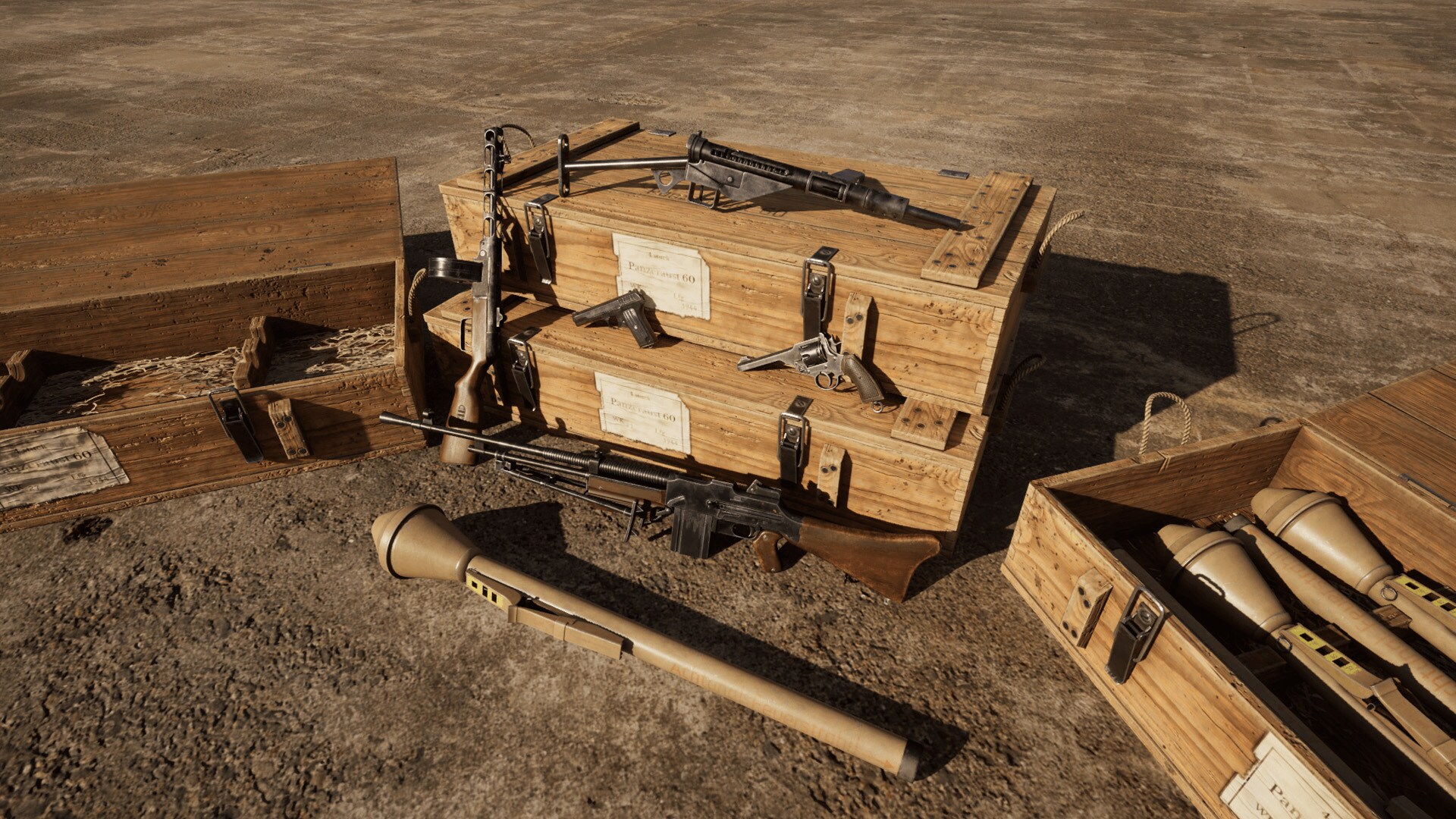World War II Weapons Pack in Props - UE Marketplace