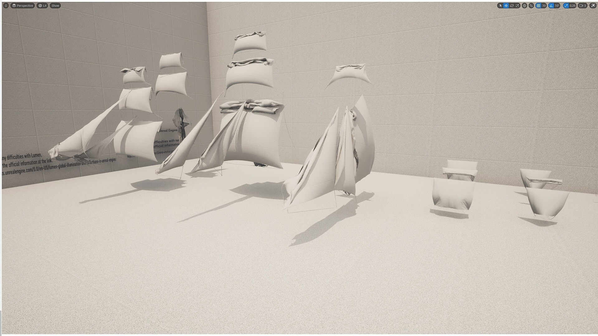 Sail Ship in Props - UE Marketplace