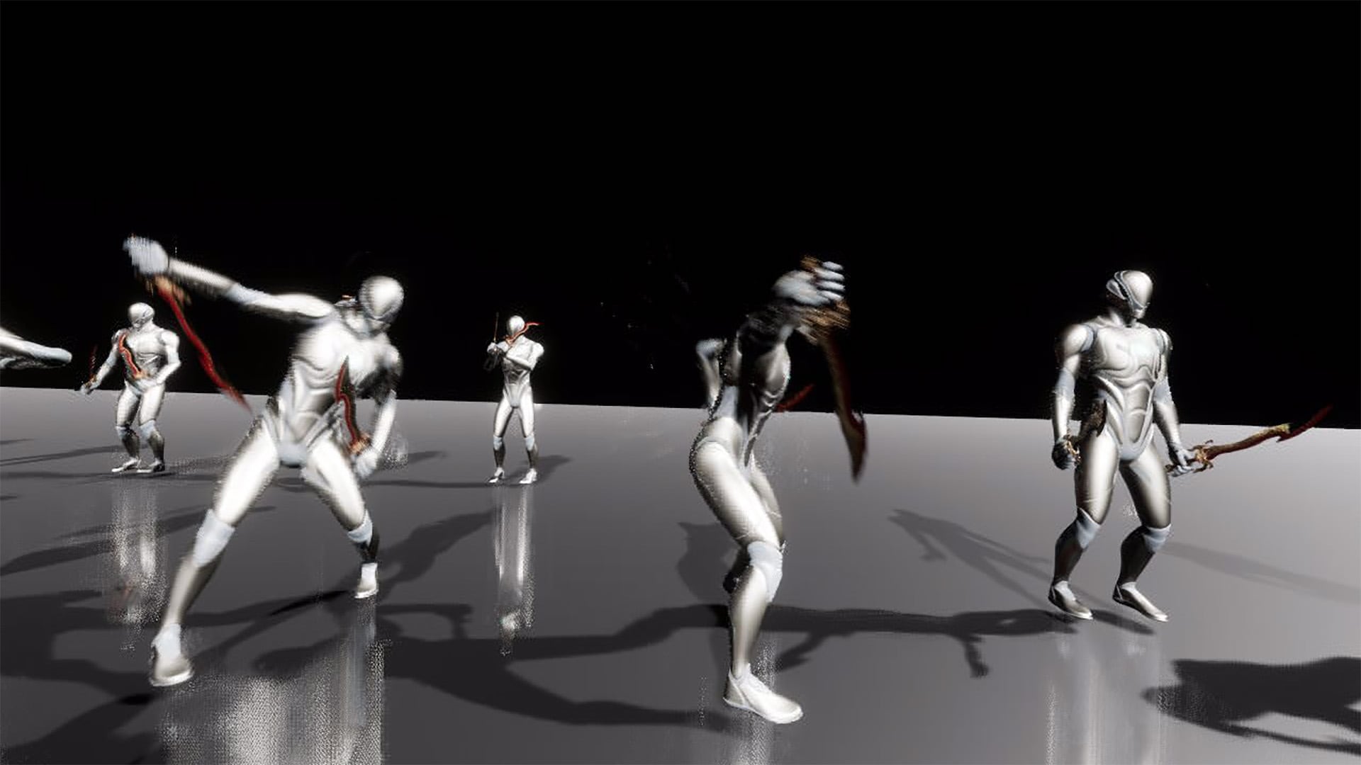 Dual swords multiple attack animation set - [77 HD Mocap Animations] in ...