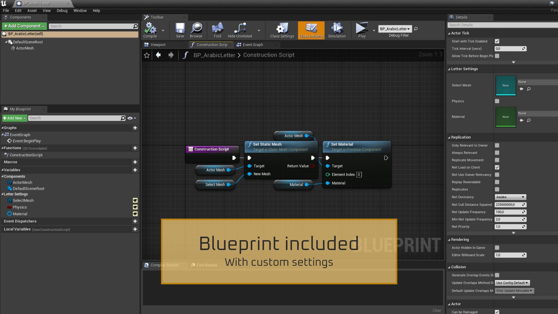 Arabic Alphabet - By Mustafa Bolat in Props - UE Marketplace