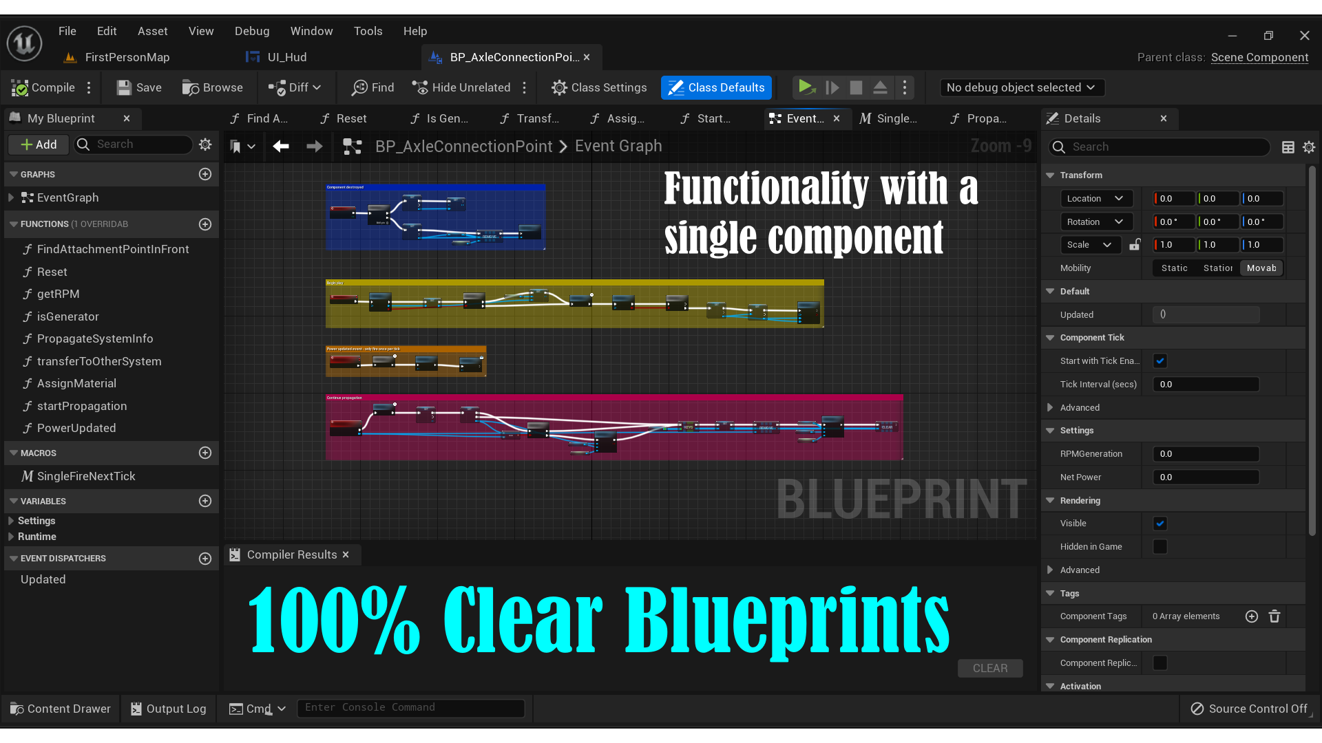Mechanical Power Kit in Blueprints - UE Marketplace