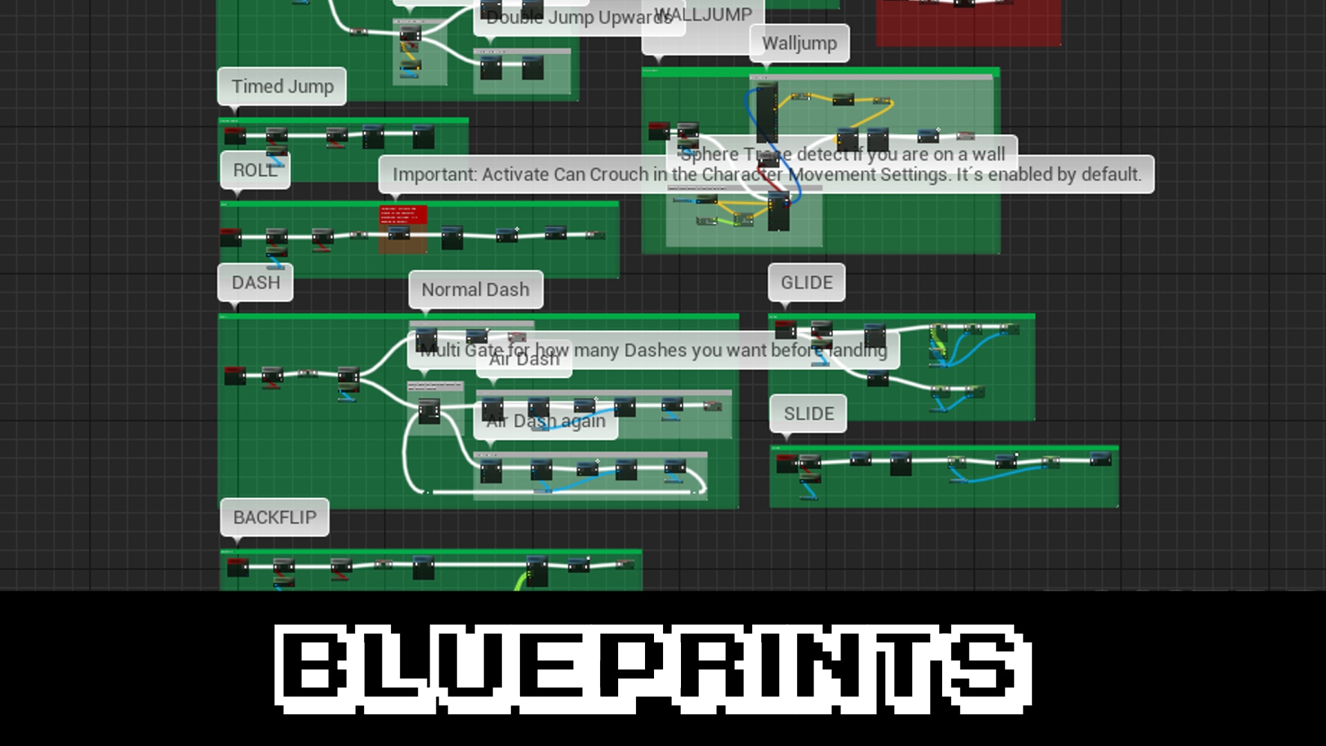 Movement Ability System in Blueprints - UE Marketplace