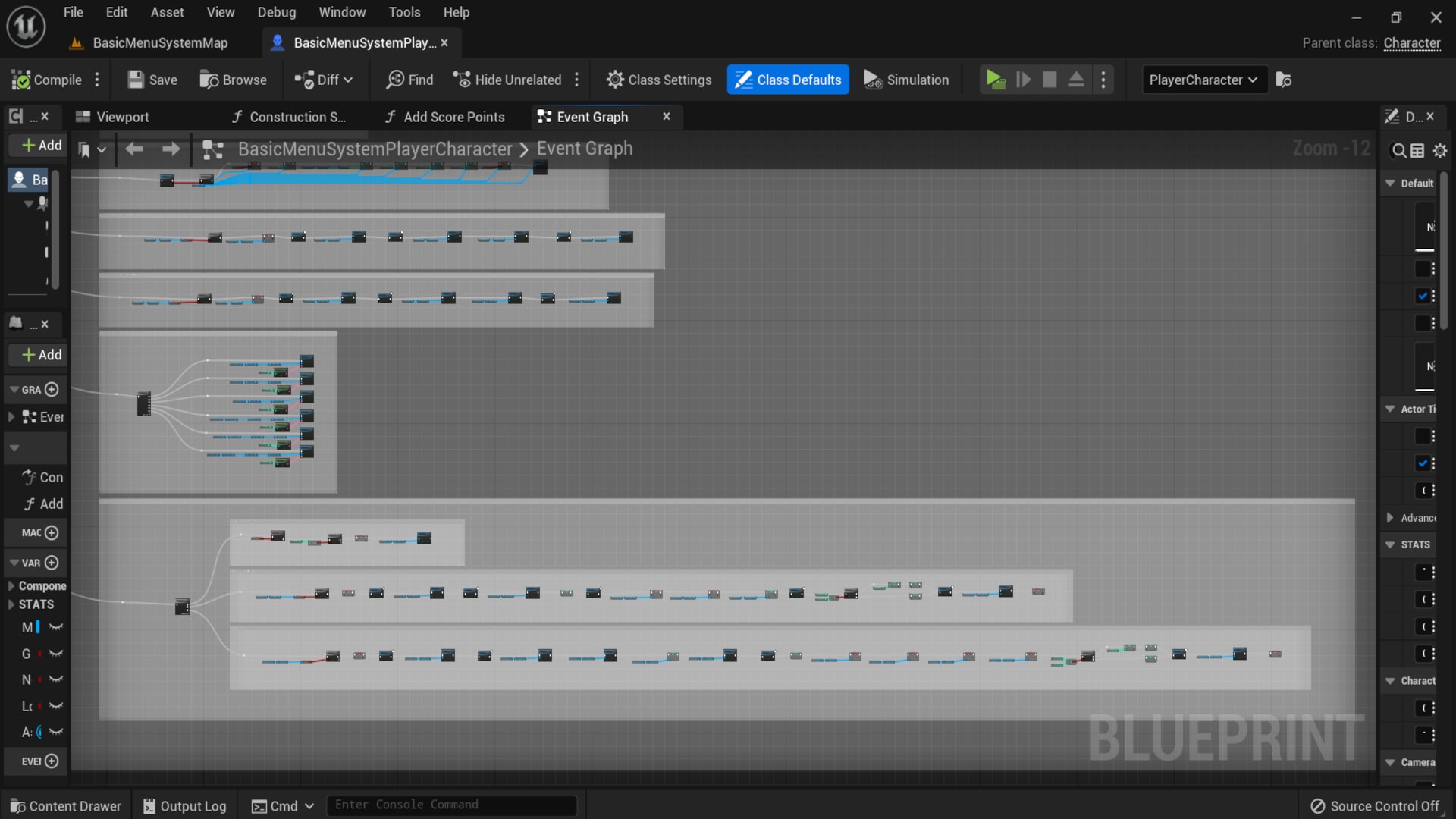 Basic Menu System in Blueprints - UE Marketplace