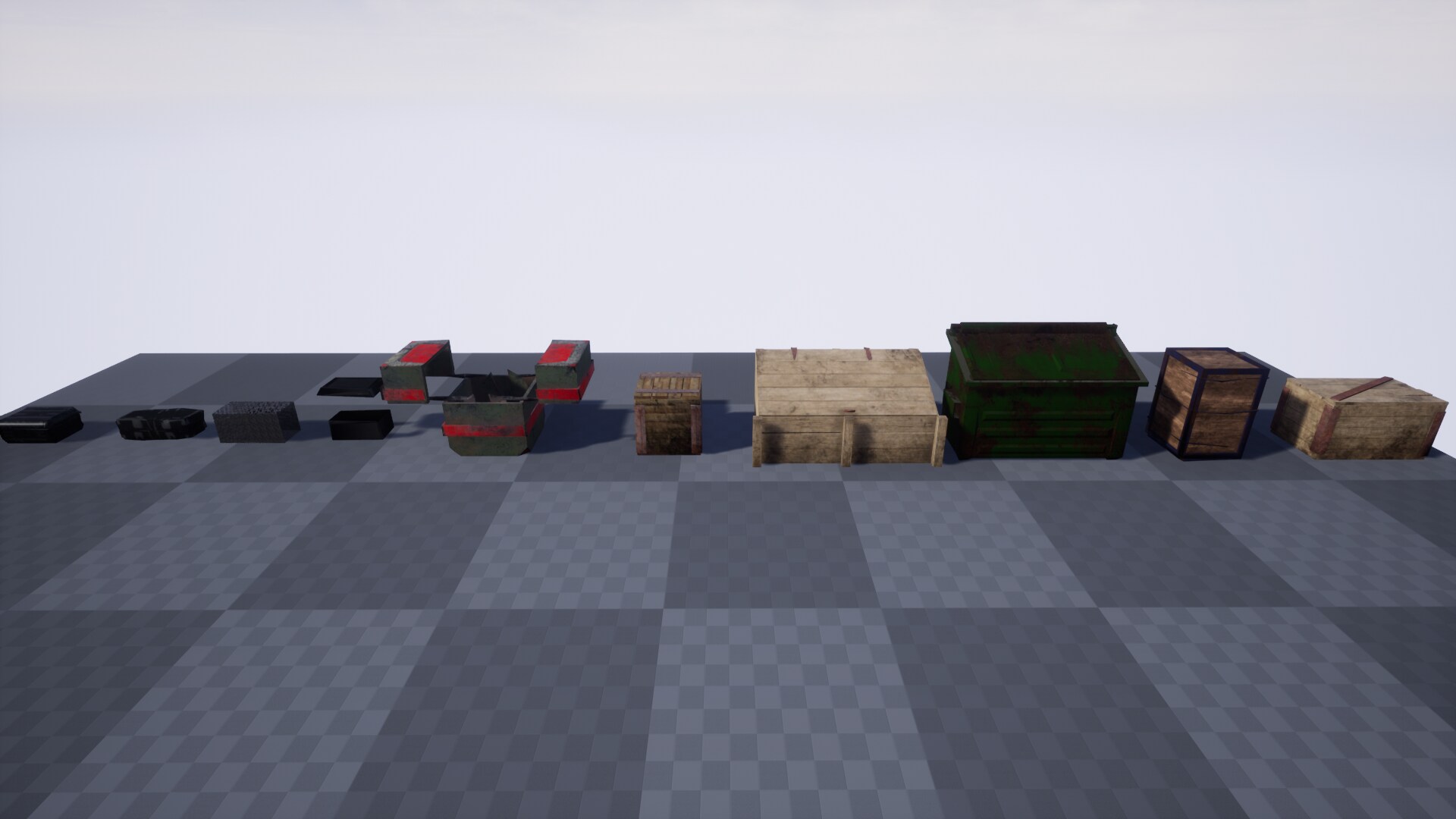 Crates and Boxes Animated, 카테고리 소품 - UE 마켓플레이스