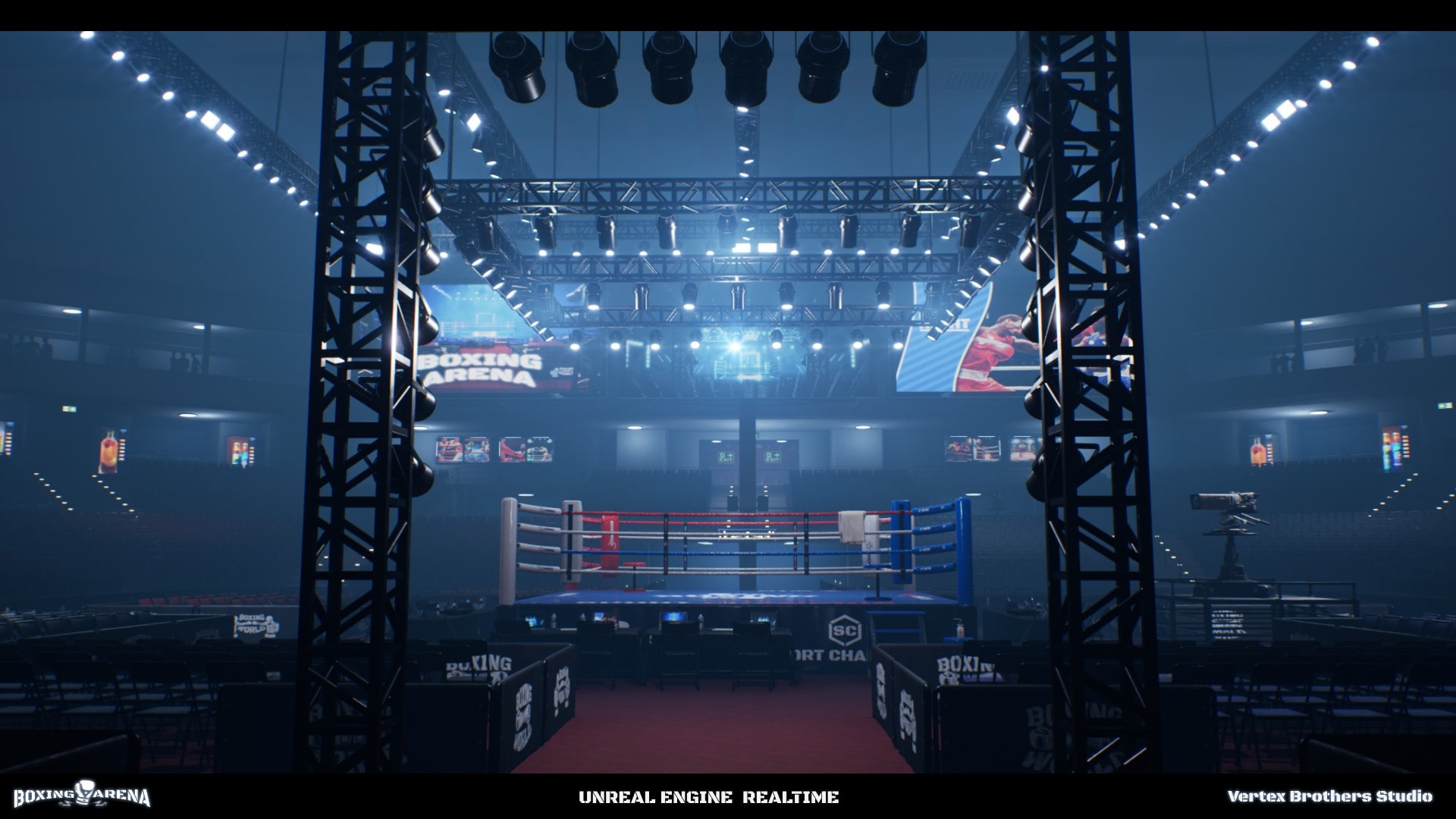 BOXING ARENA STADIUM in Environments - UE Marketplace