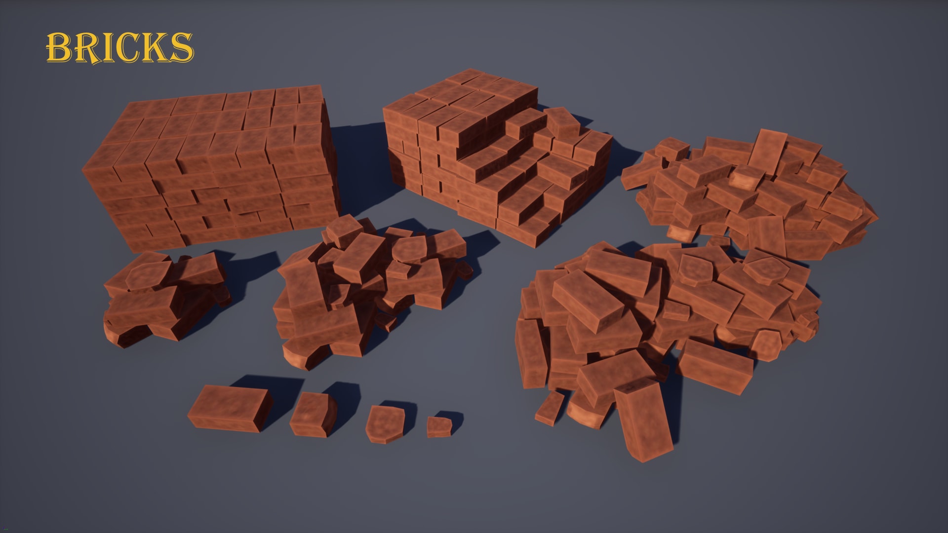 Stylized Rubble Pack in Props - UE Marketplace