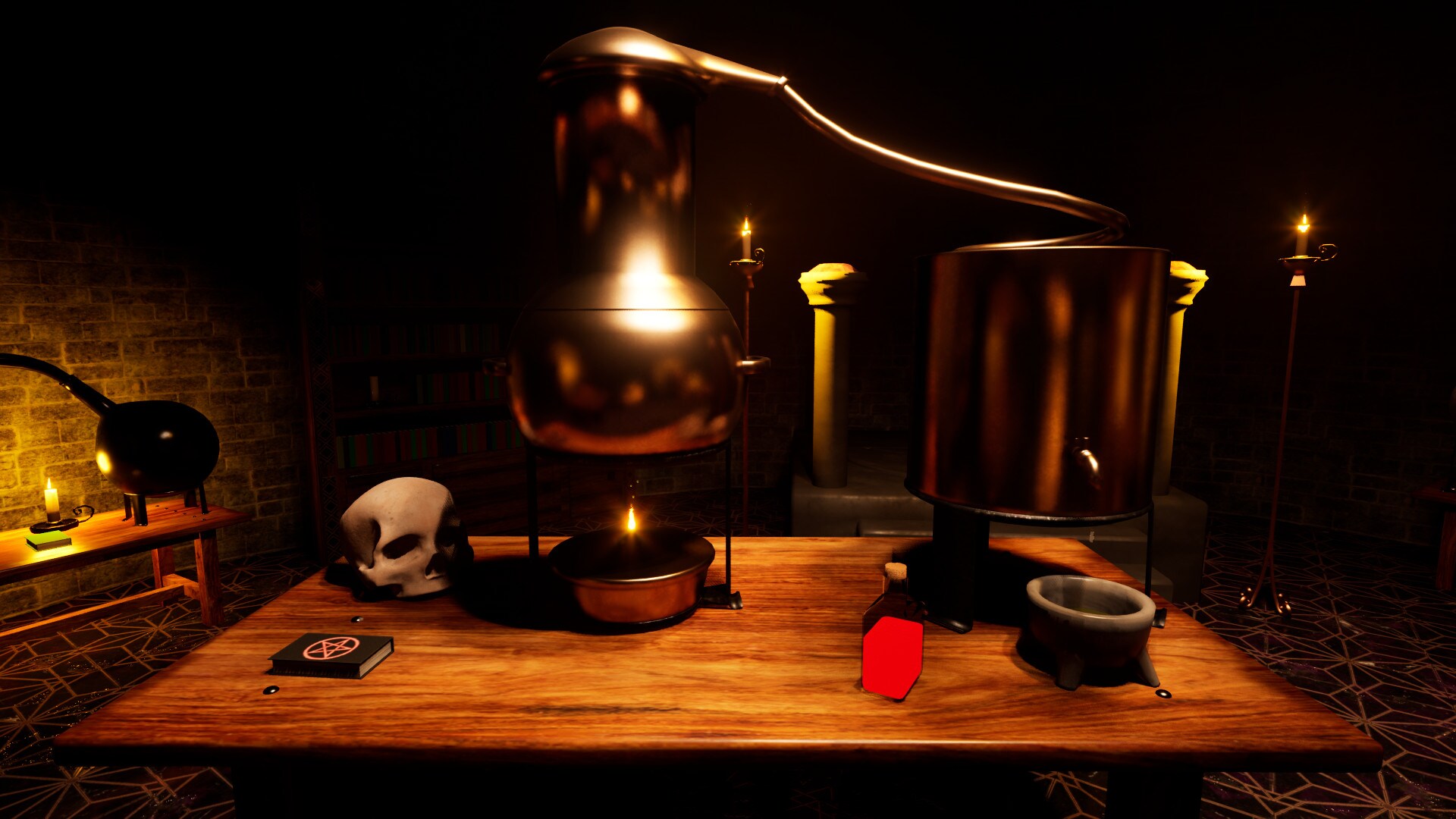 Wizard Alchemy Lab in Environments - UE Marketplace