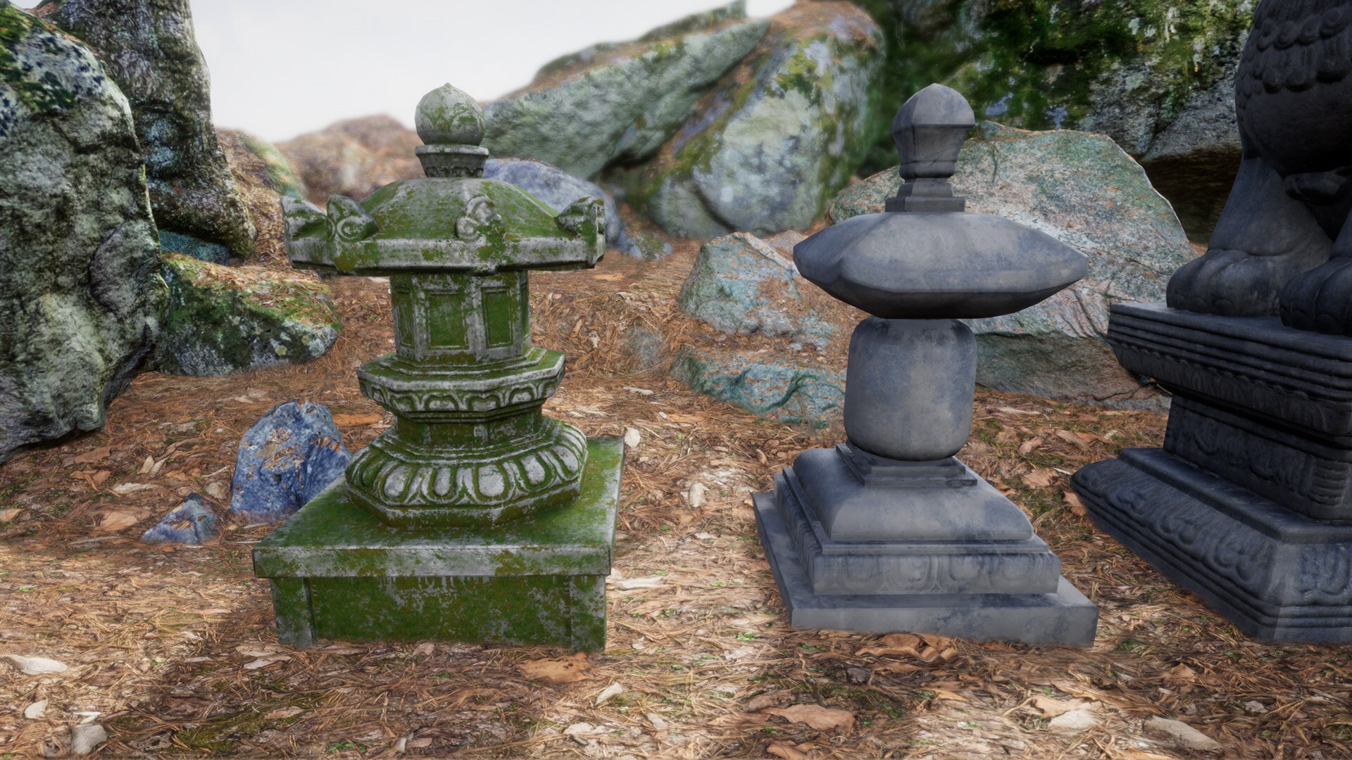 Buddhism Statue Pack in Props - UE Marketplace