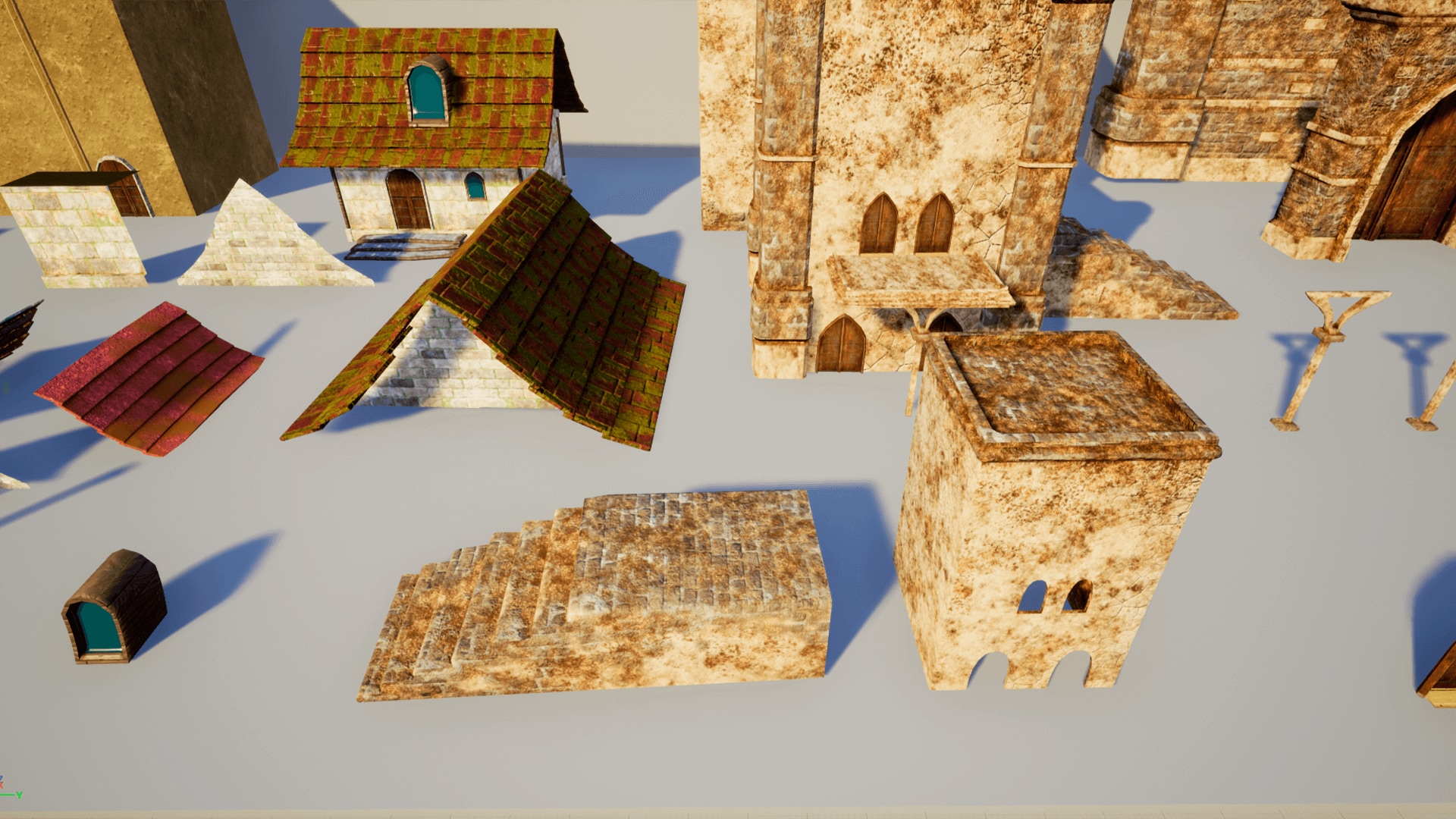 Stylized Desert Camp/Town - Modular. in Environments - UE Marketplace