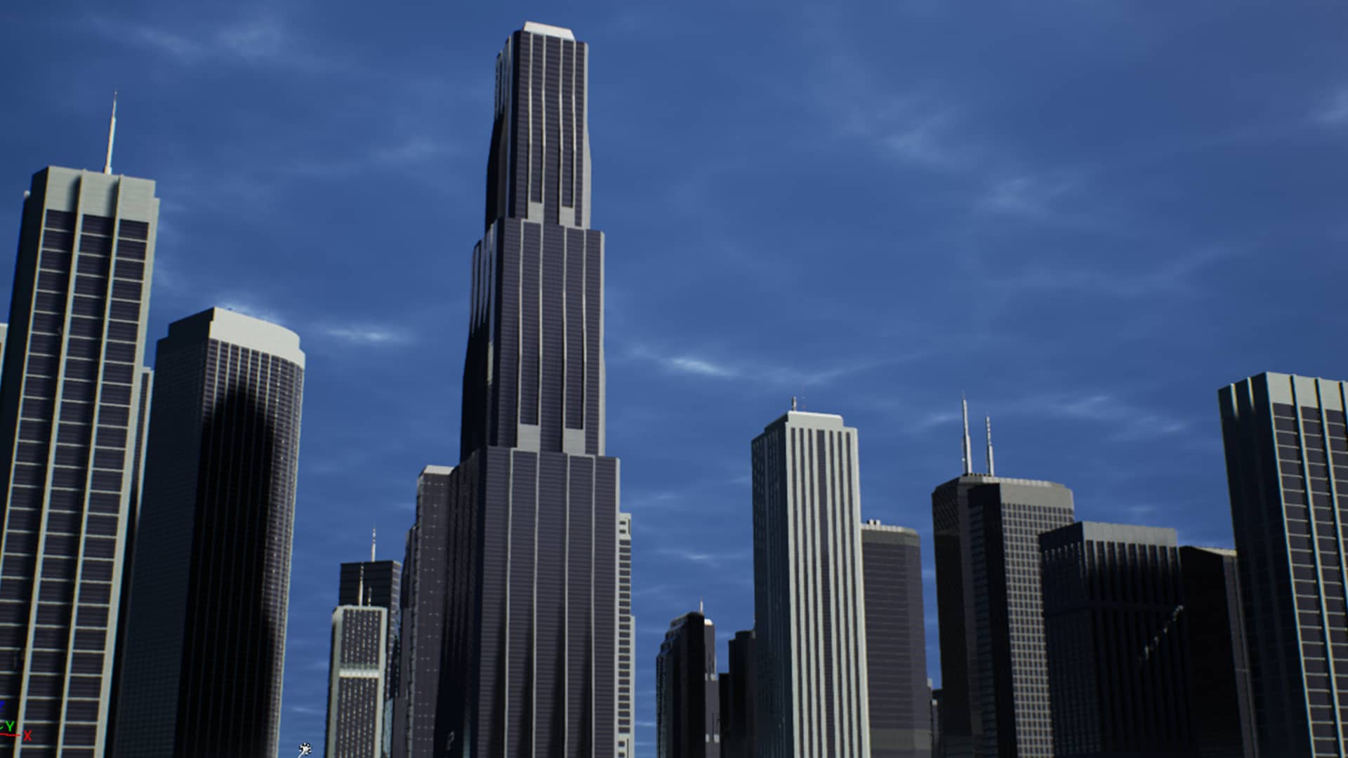 Background Buildings in Props - UE Marketplace