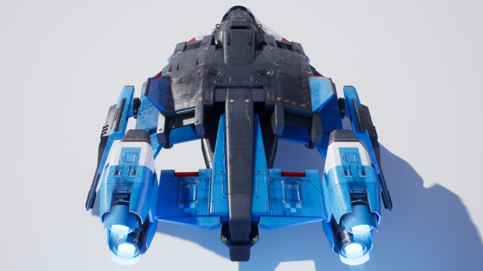 Modular Pirate Fighter with Flight System in Props - UE Marketplace