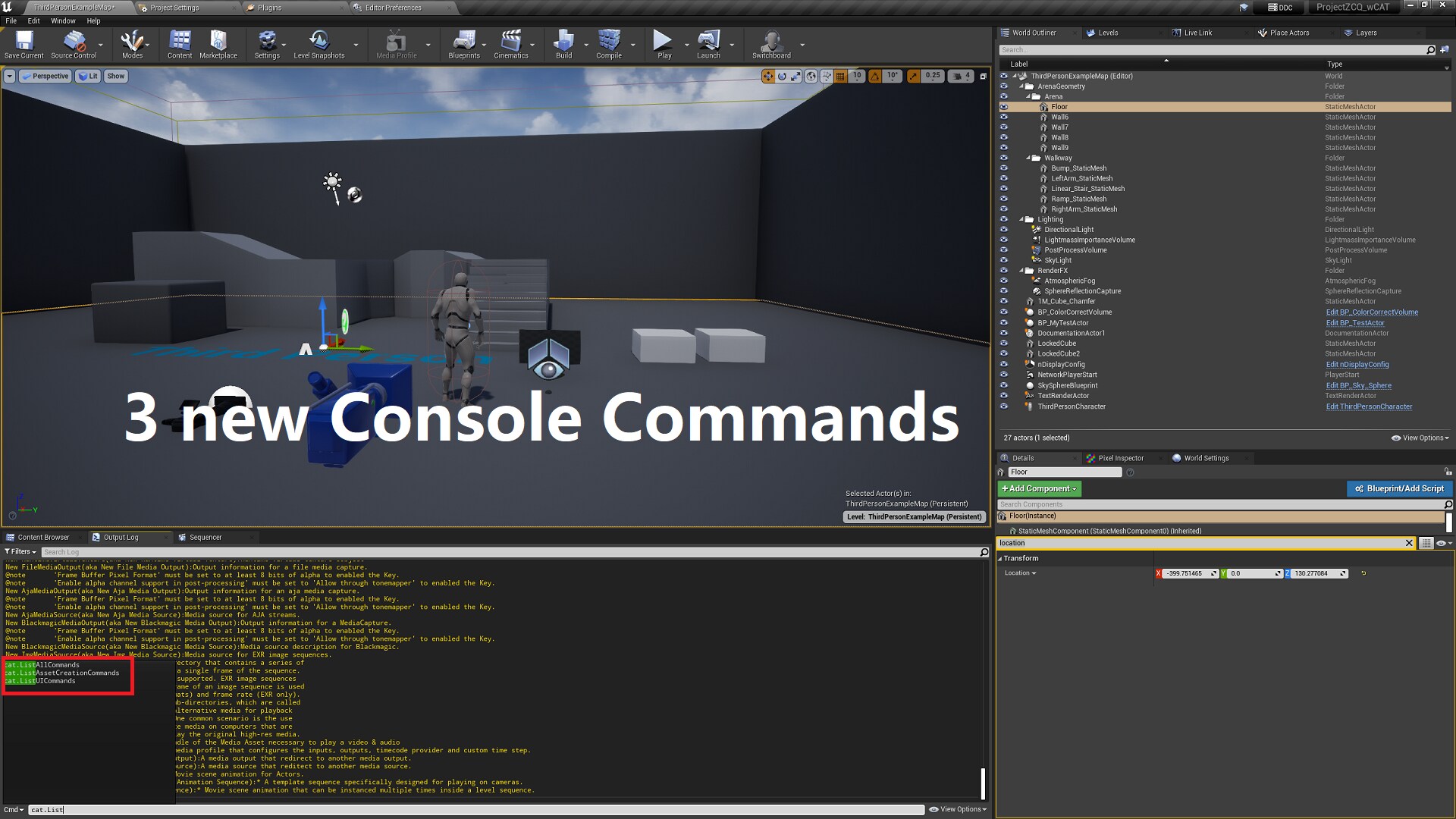 Command Assistant Toolkit in Code Plugins - UE Marketplace