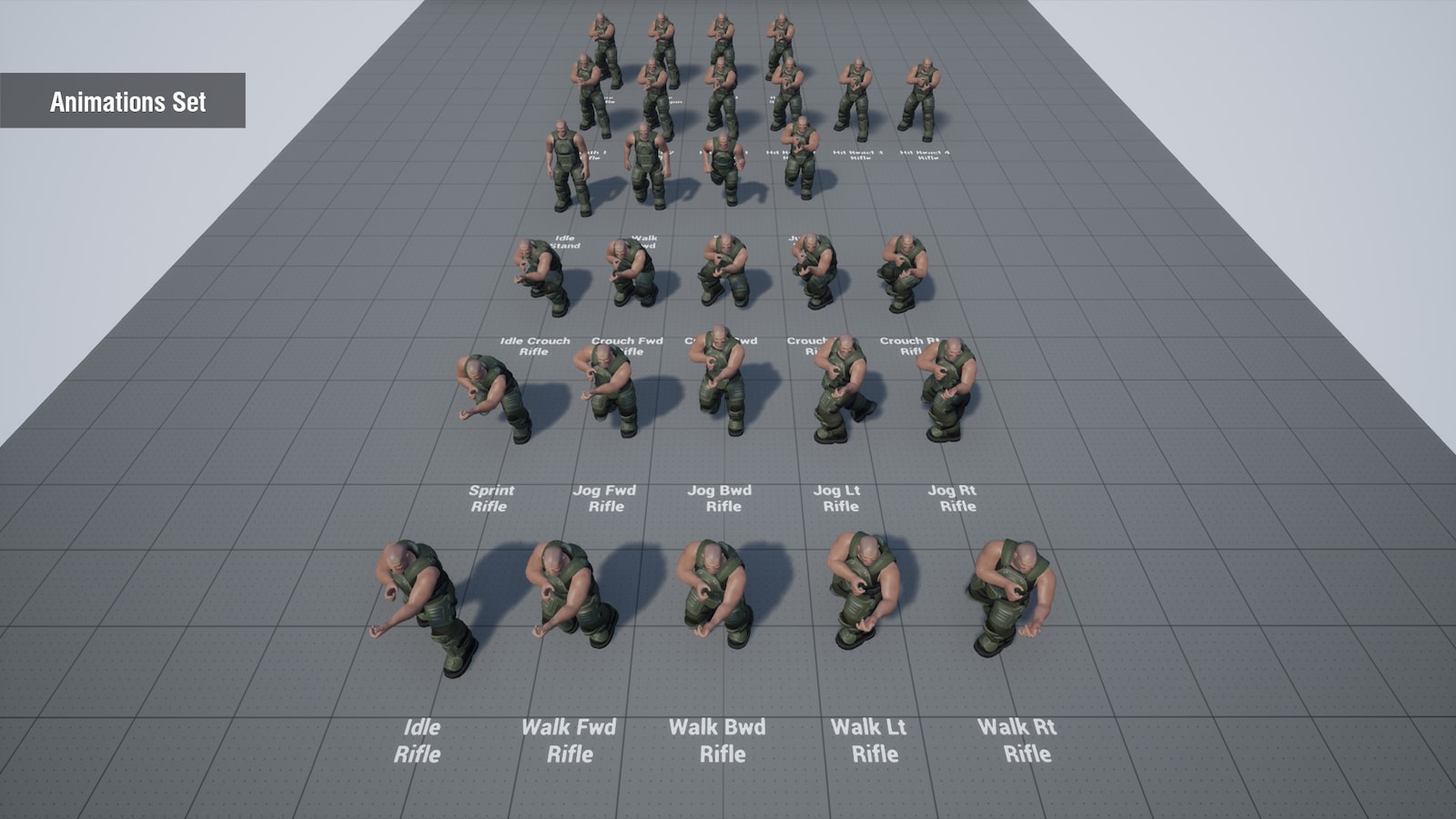 Classic FPS Character in Characters - UE Marketplace