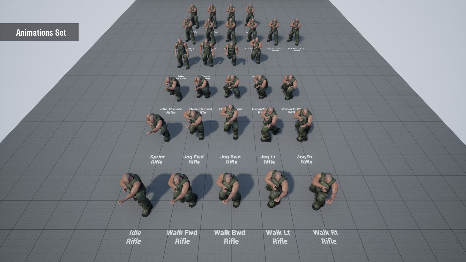 Classic FPS Character in Characters - UE Marketplace