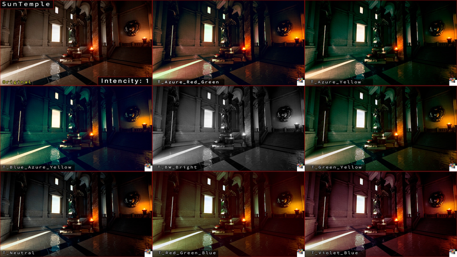 Cinematic LUTs Kit in Visual Effects - UE Marketplace