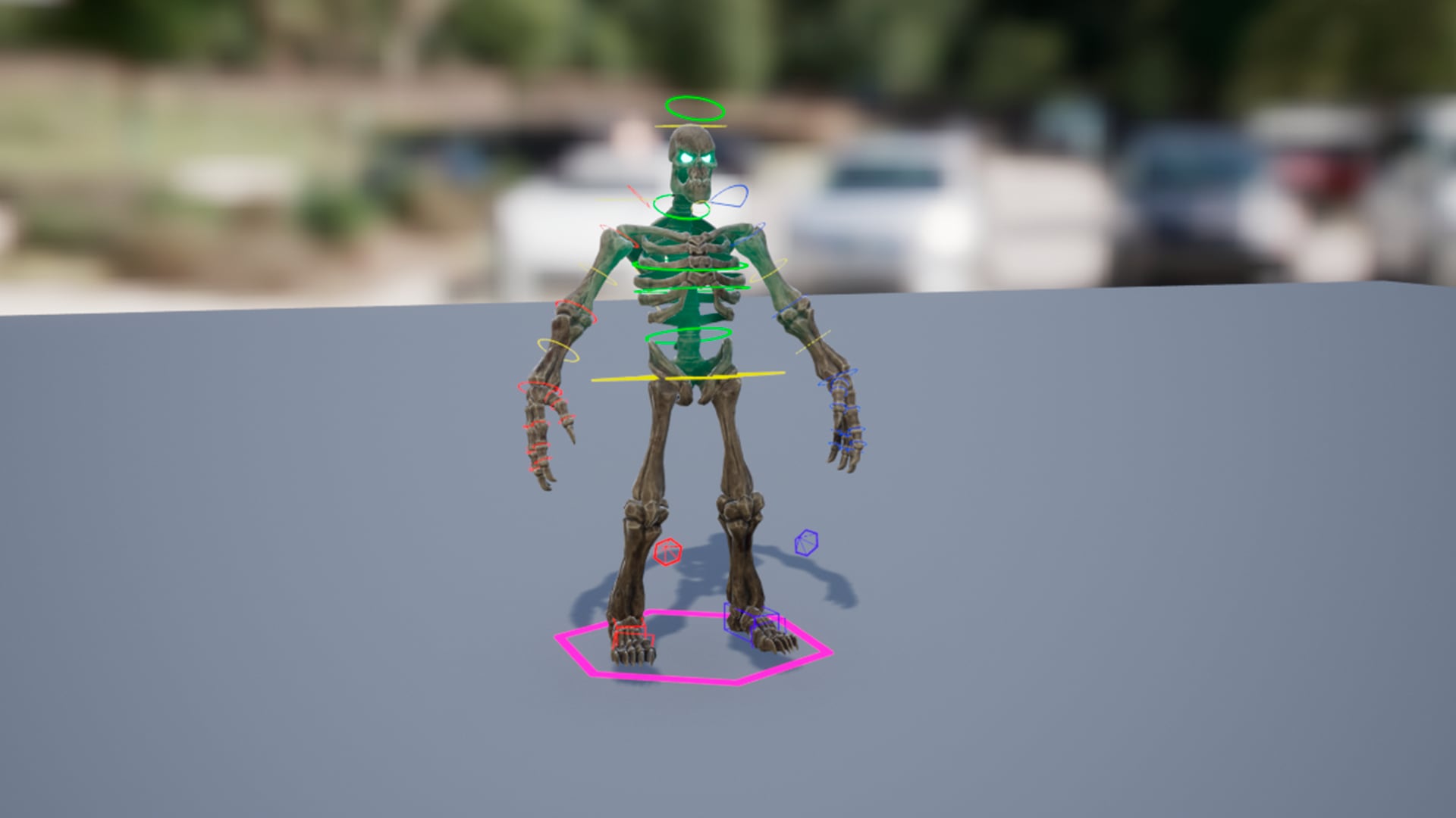 Skeleton in Characters - UE Marketplace