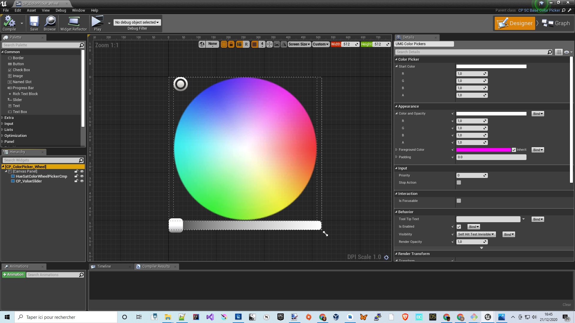 UMG Color Pickers in Blueprints - UE Marketplace