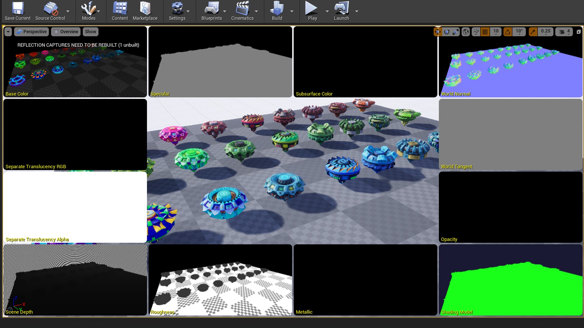 Spin Collections in Props - UE Marketplace